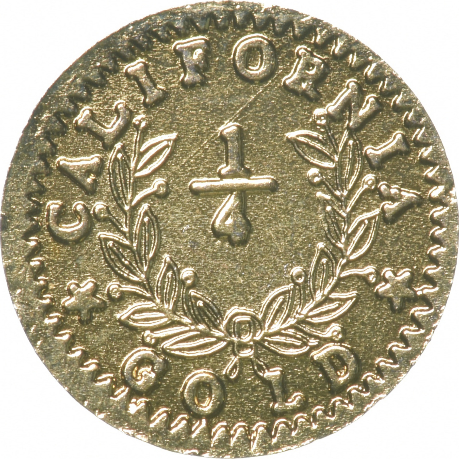 1861 Indian Head Round California Gold Rush Souvenir Token | Property Room