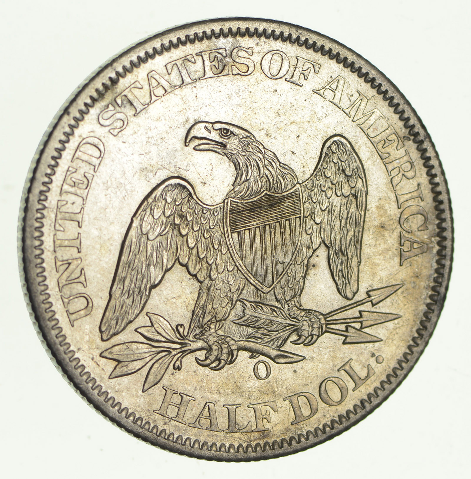 1861-O Seated Liberty Half Dollar - Circulated | Property Room