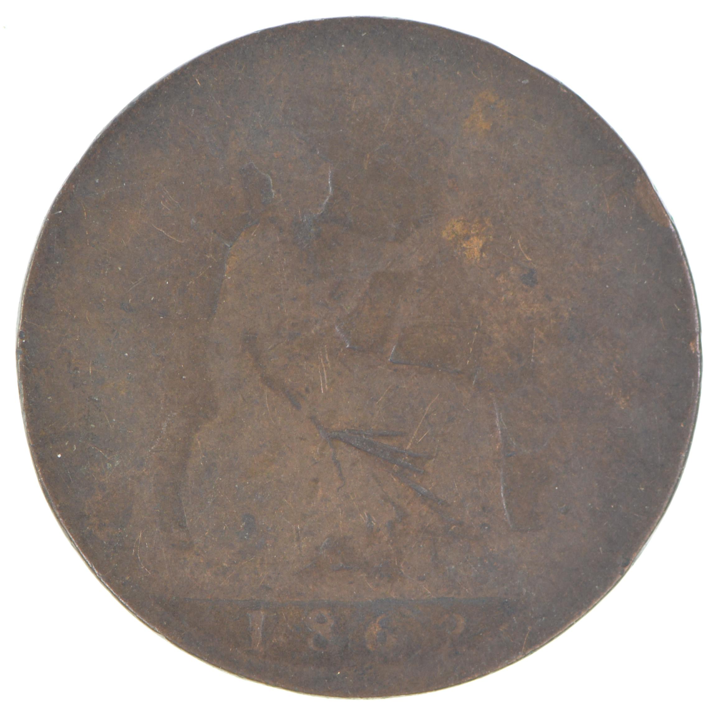 1862 Great Britain 1 Penny | Property Room