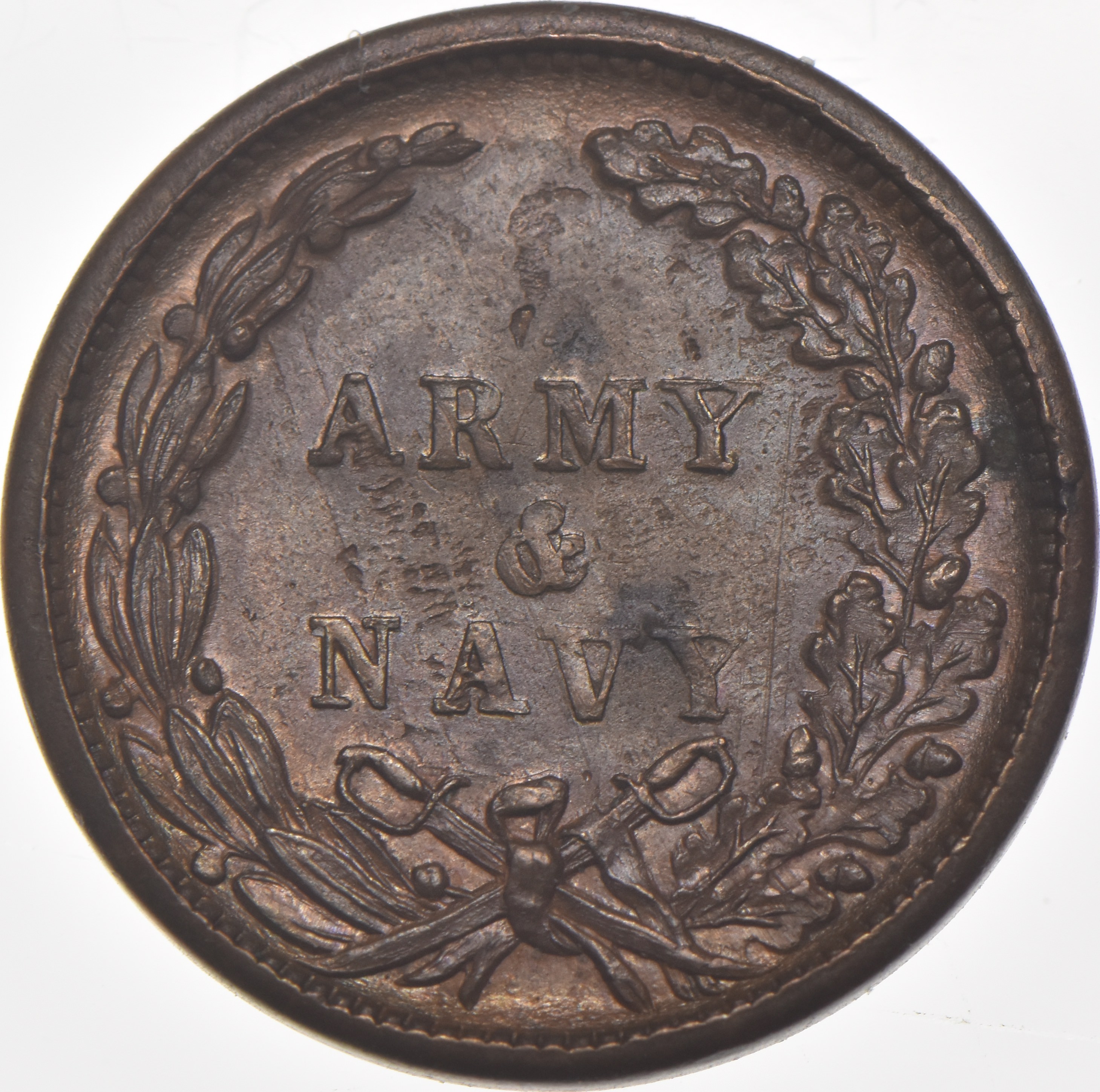 1863 Army & Navy Civil War Token | Property Room