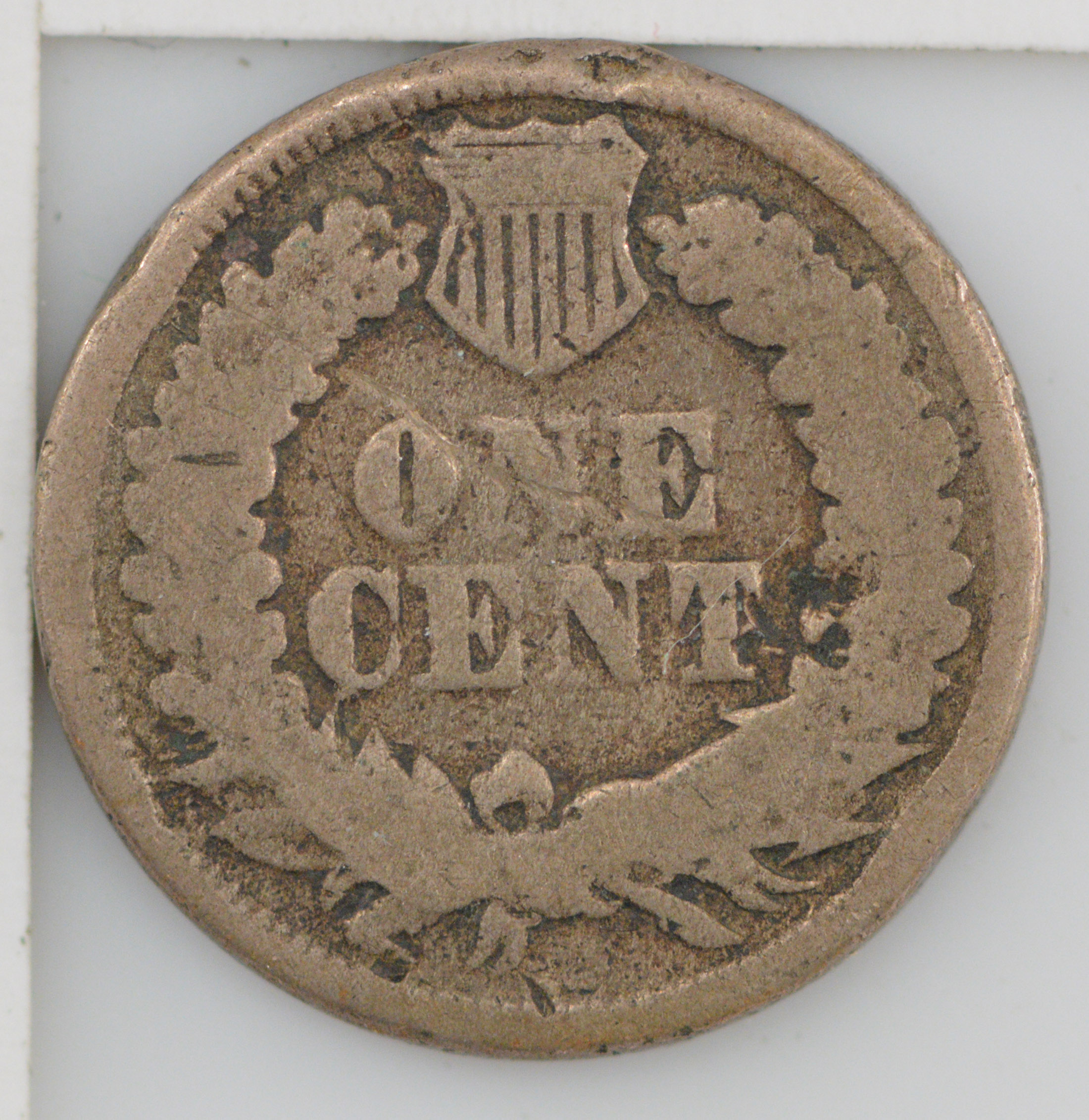 1863 Indian Head One Cent, Civil War Date | Property Room