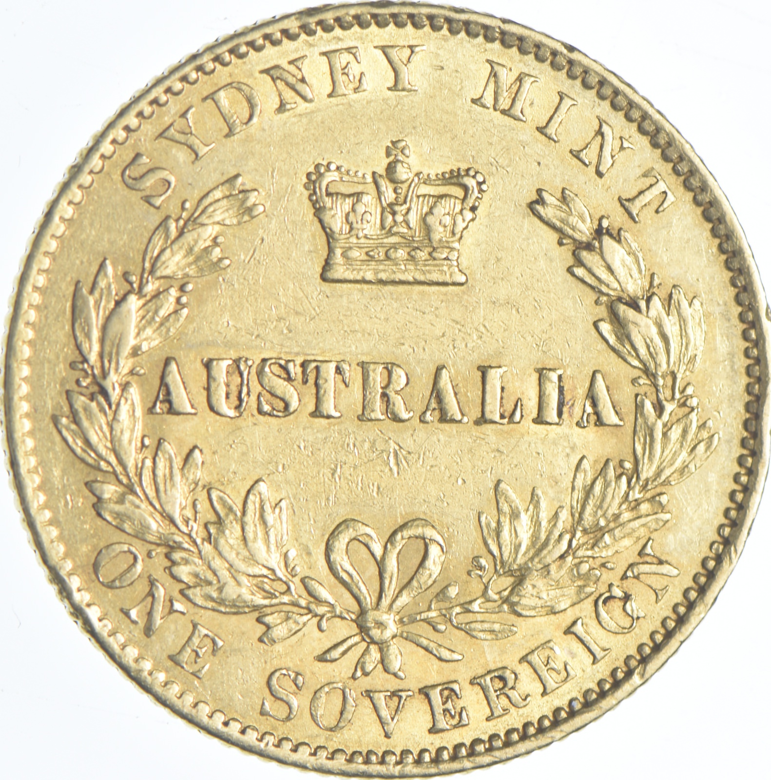 1866 S Australia 1 Sovereign Gold Coin | Property Room