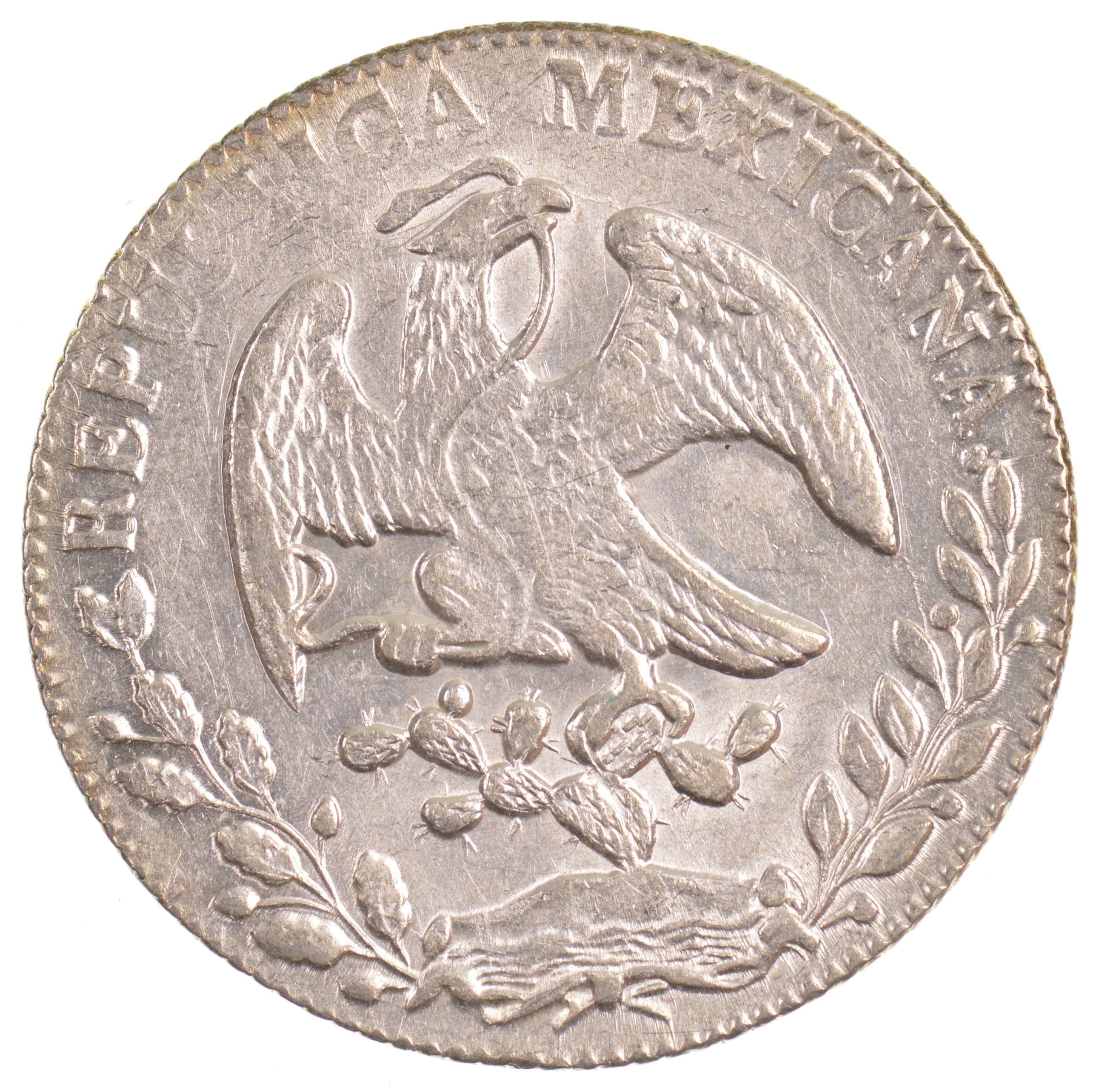 1868 Mexico Silver 8 Reales | Property Room
