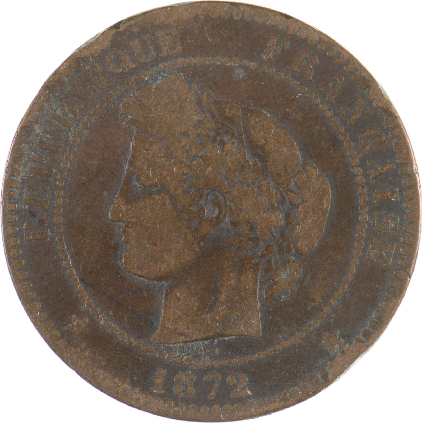 1872 France 10 Centimes | Property Room