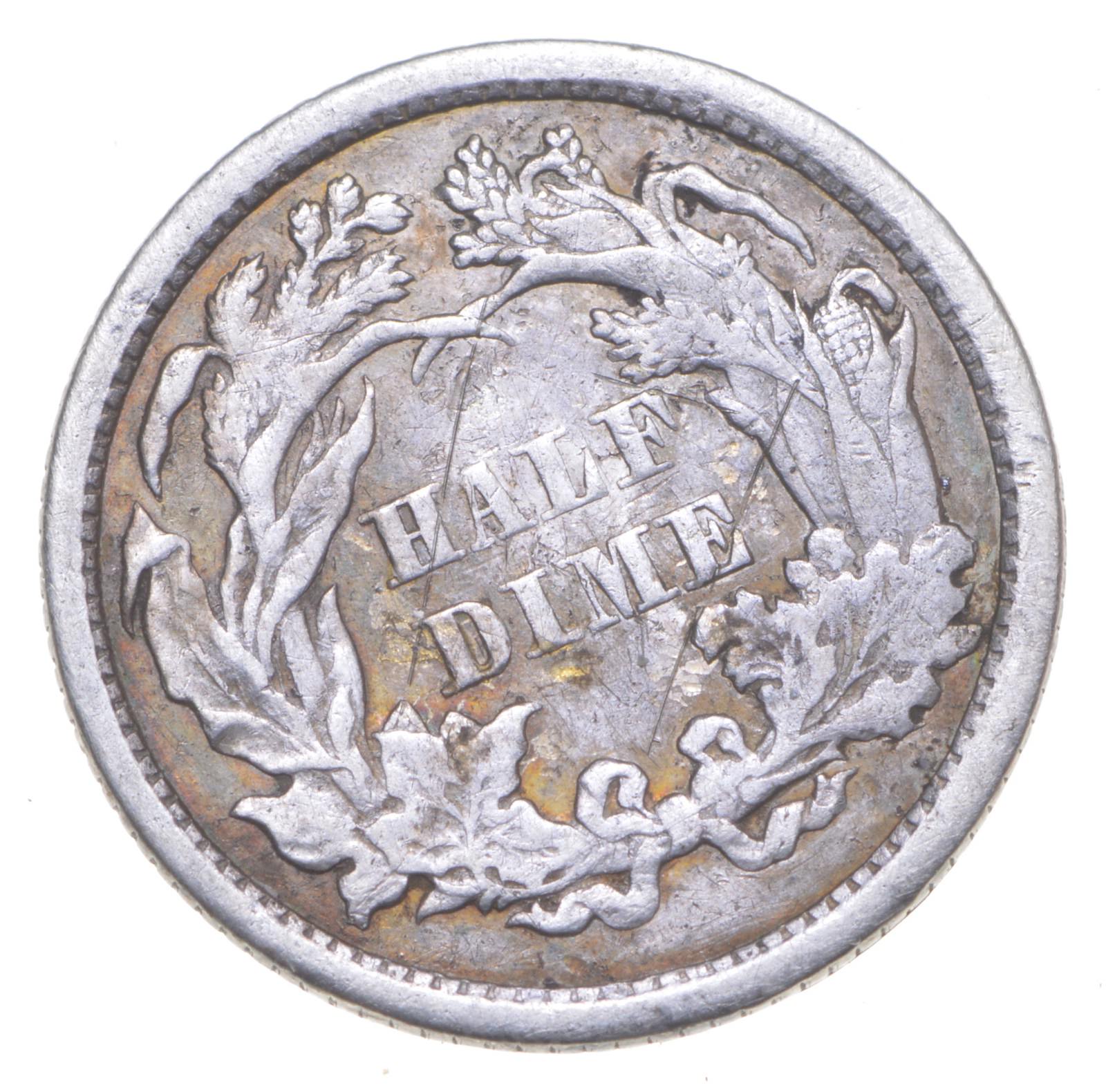 1872 Seated Liberty Half Dime - Charles Coin Collection | Property Room