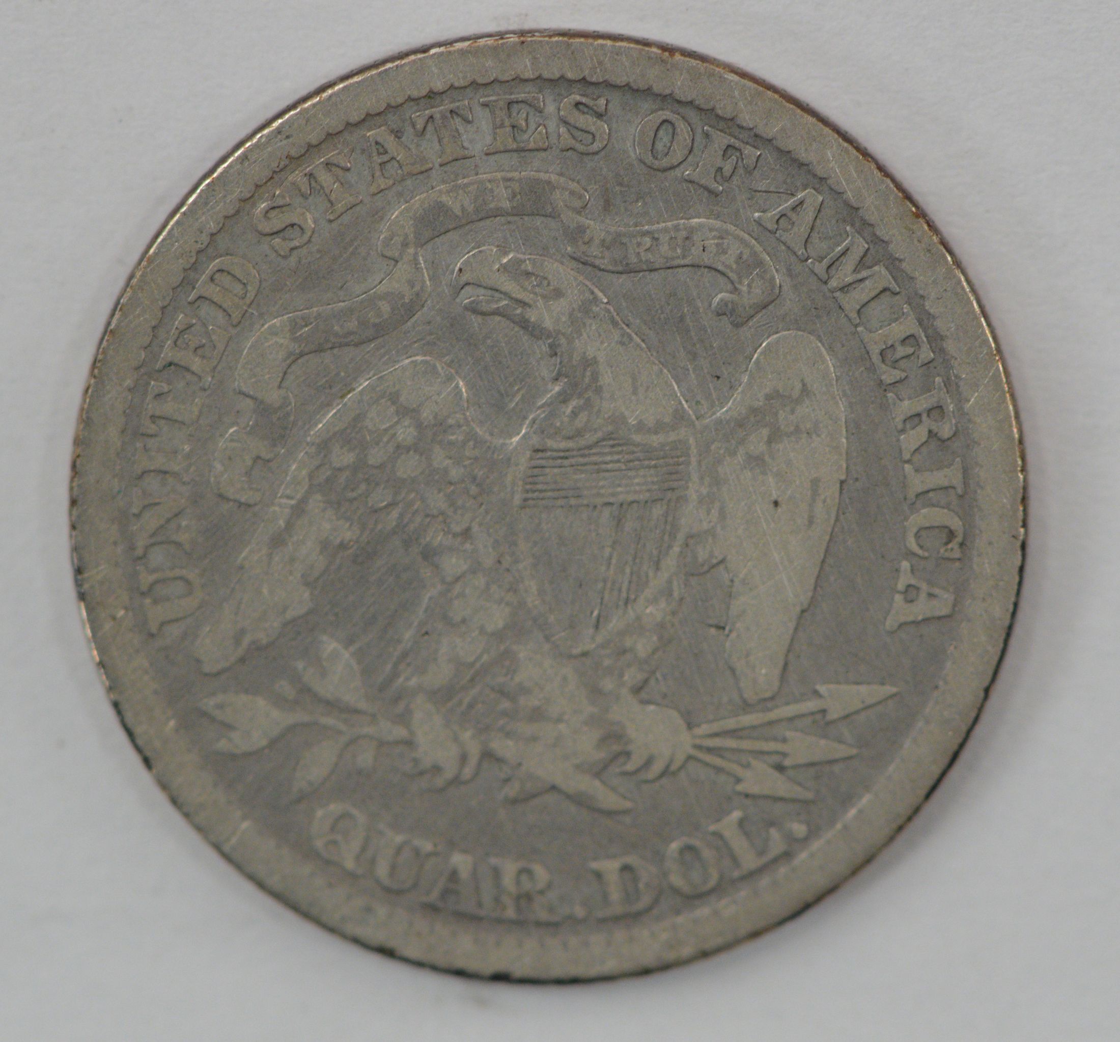 1875 Liberty Seated Quarter Dollar, Variety 4 | Property Room