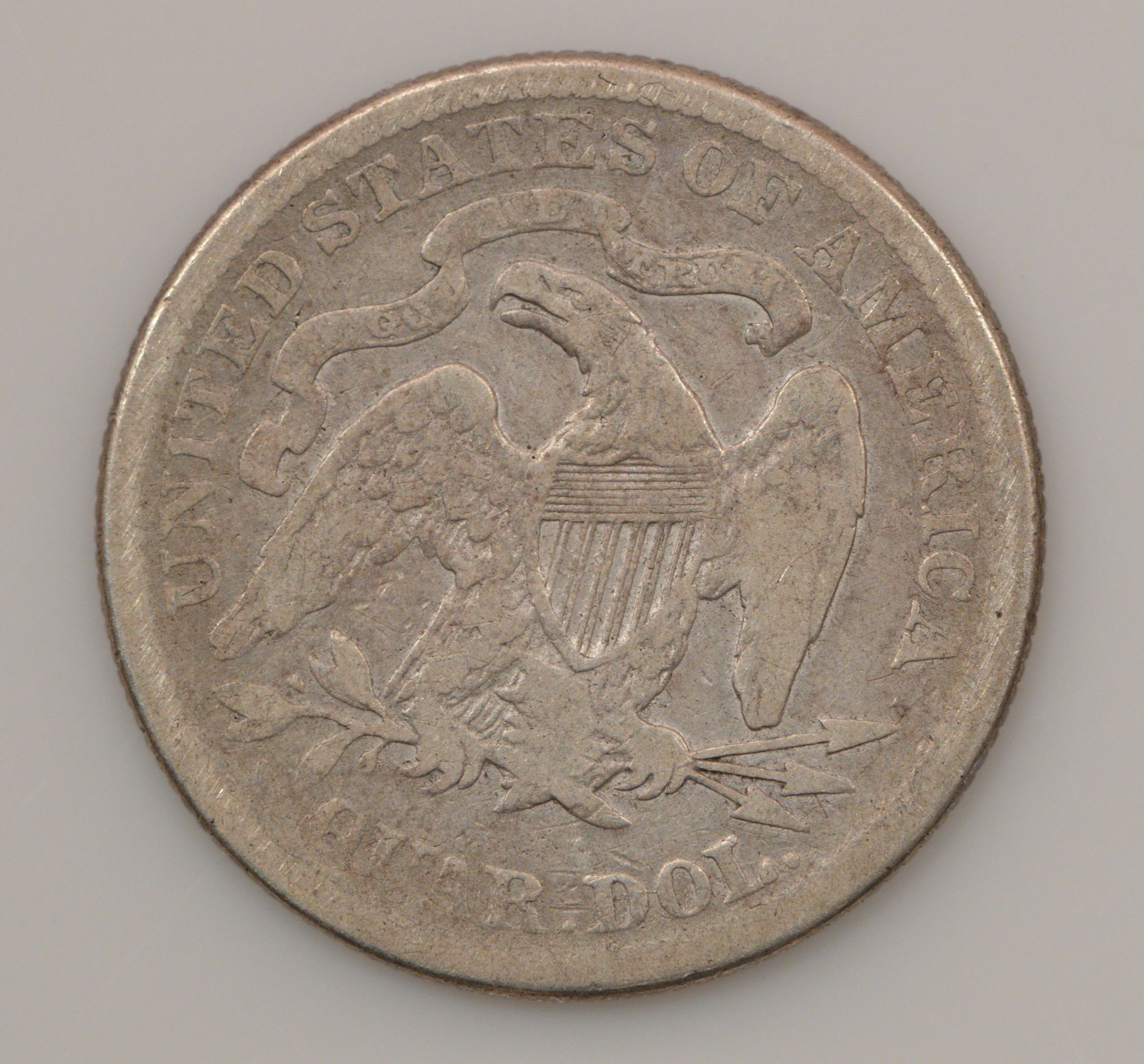 1876 Liberty Seated Quarter Dollar, Variety 4 | Property Room