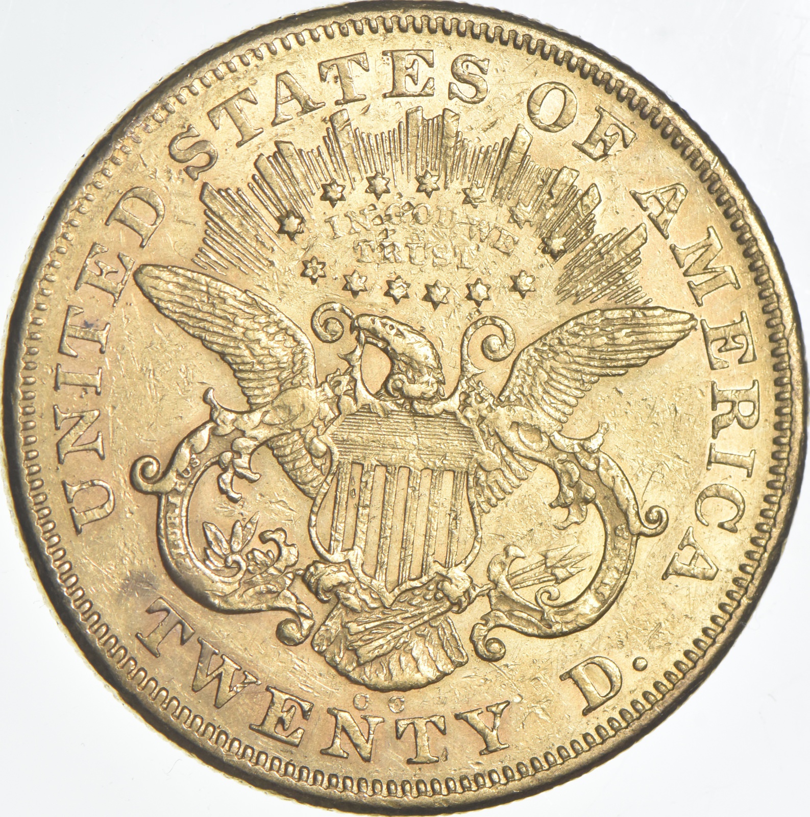 1876-CC $20 Liberty Head Gold Double Eagle | Property Room