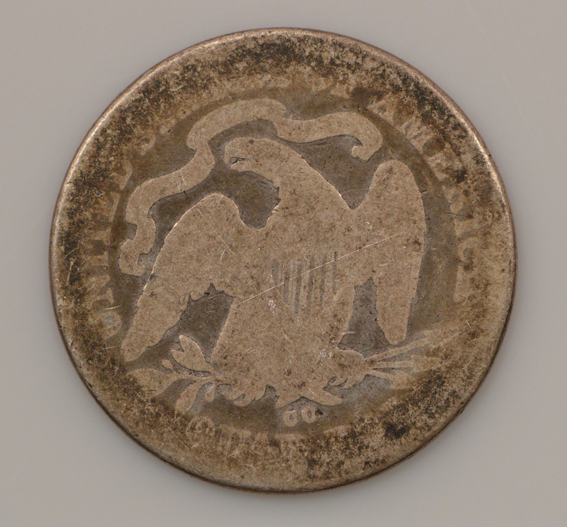 1876-CC Liberty Seated Quarter Dollar, Variety 4- Carson City ...