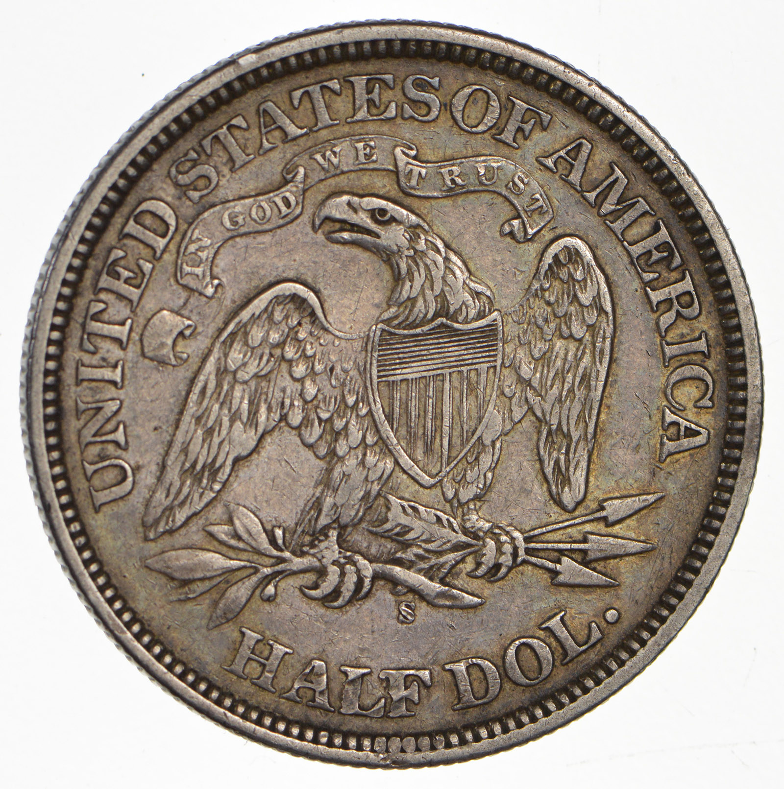 1876-S Seated Liberty Half Dollar - Circulated | Property Room