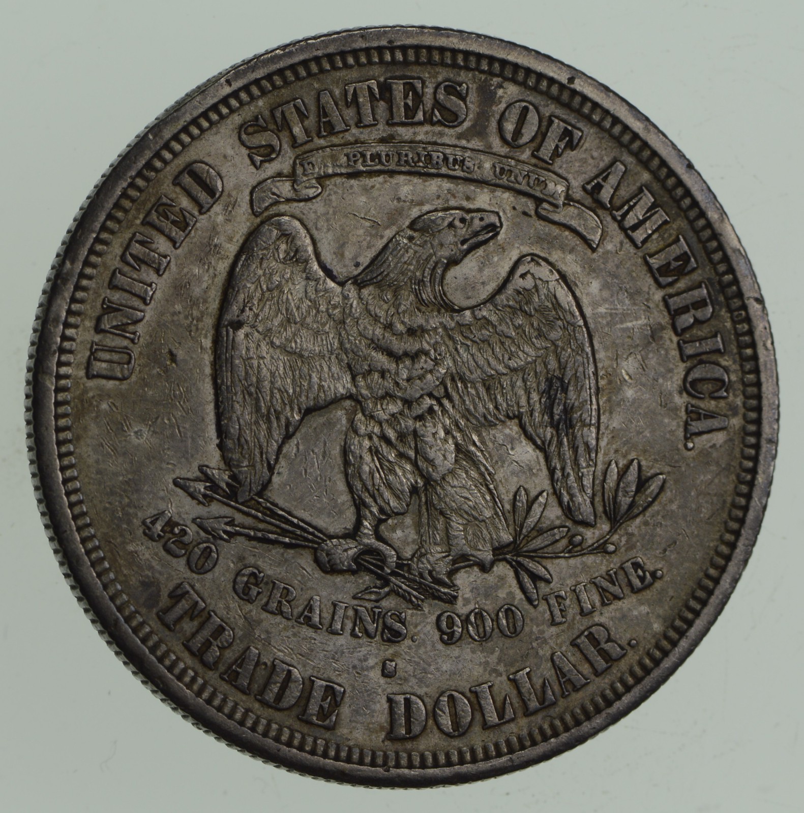 1876-S Seated Liberty Silver Trade Dollar | Property Room