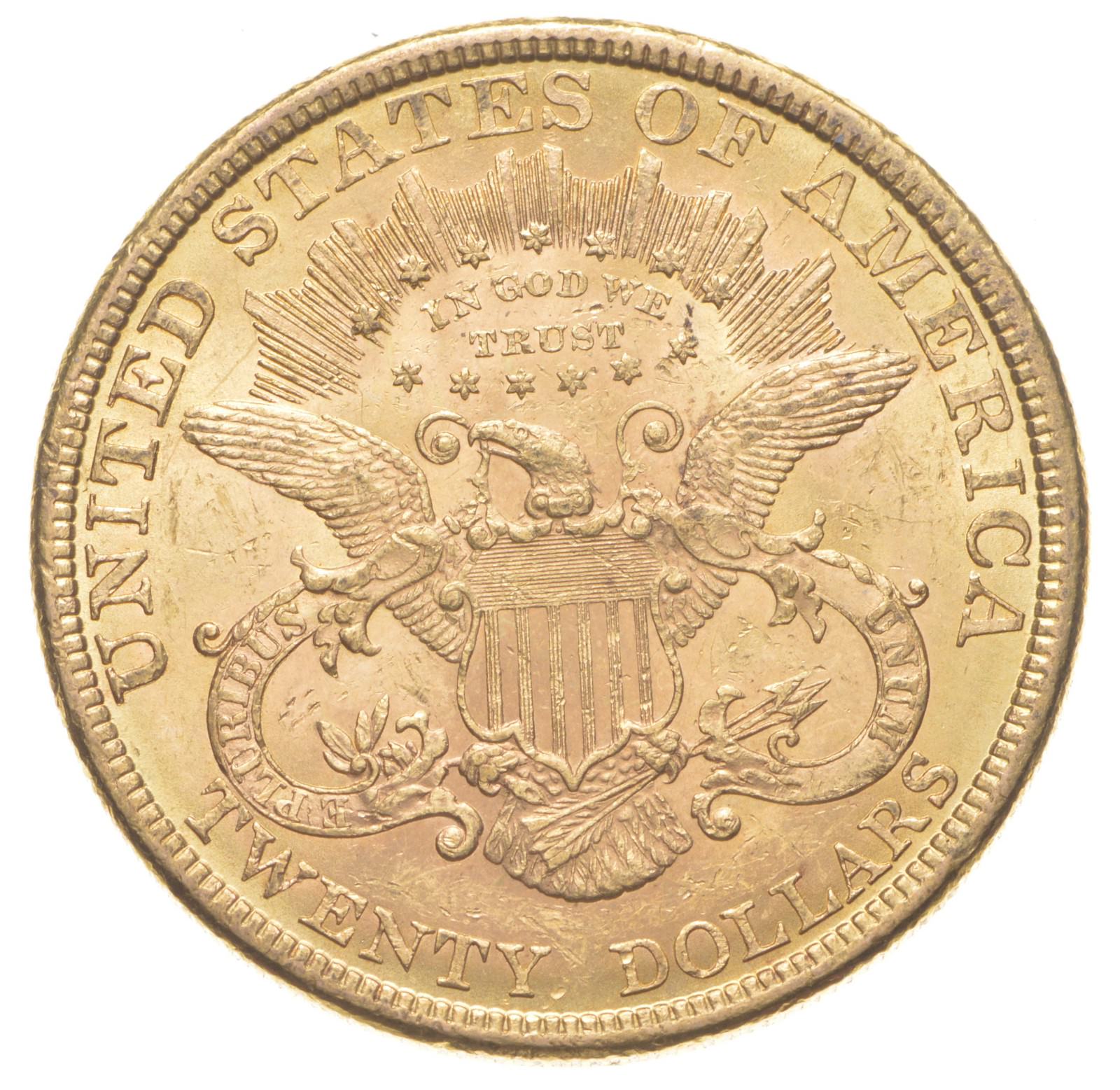 1877 $20 Liberty Head Gold Double Eagle | Property Room
