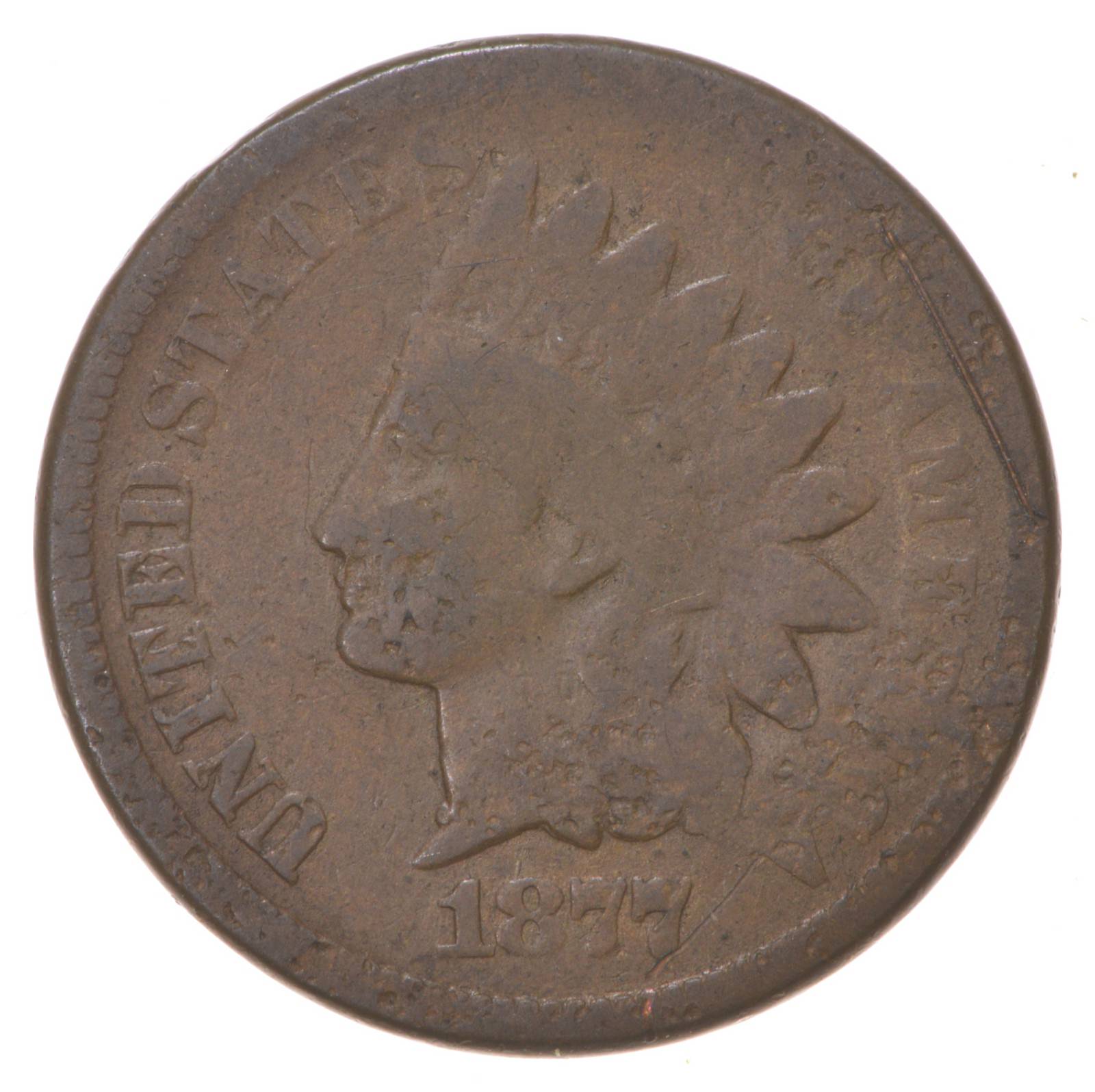 1877 Indian Head Cent - Bolton Coin Collection | Property Room