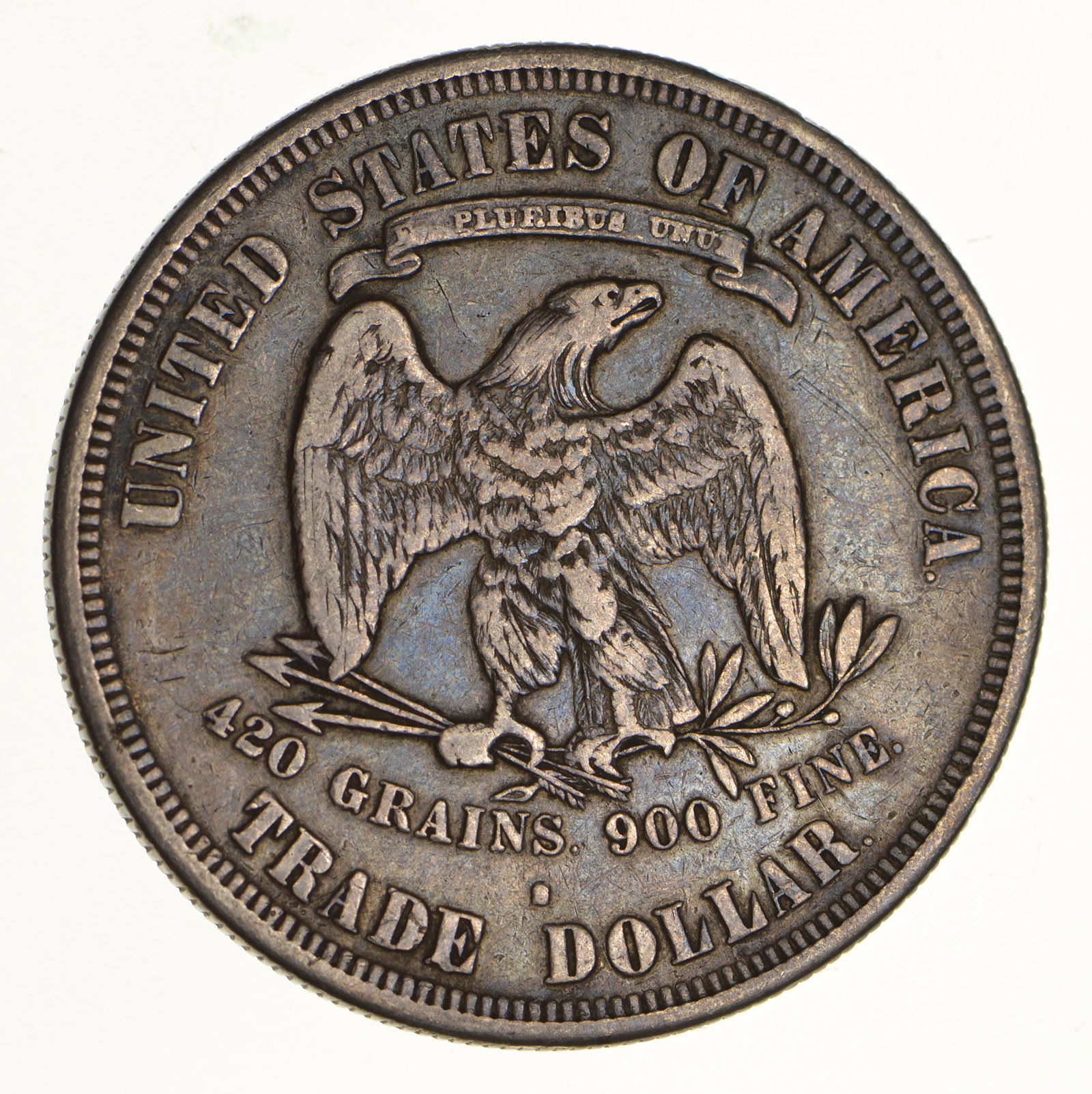 1877-S Seated Liberty Silver Trade Dollar - Circulated | Property Room