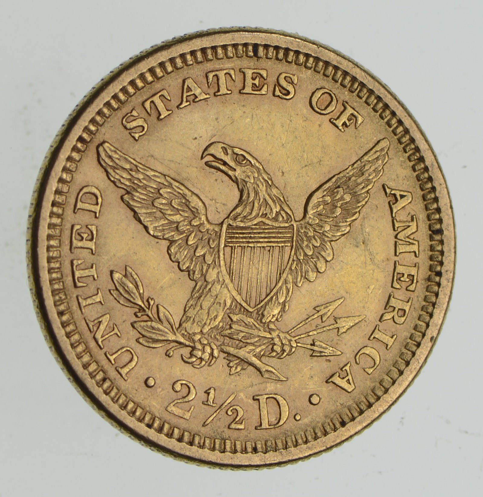 1878 $2.50 Liberty Head Gold Quarter Eagle | Property Room