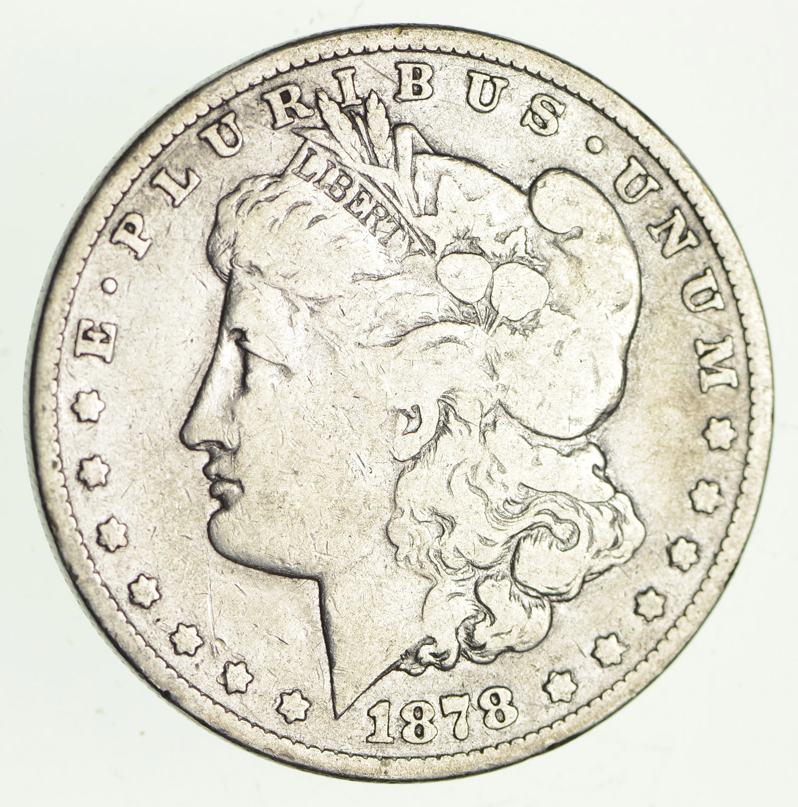 1878 7 Tail Feather - First Year - Morgan Silver Dollar | Property Room