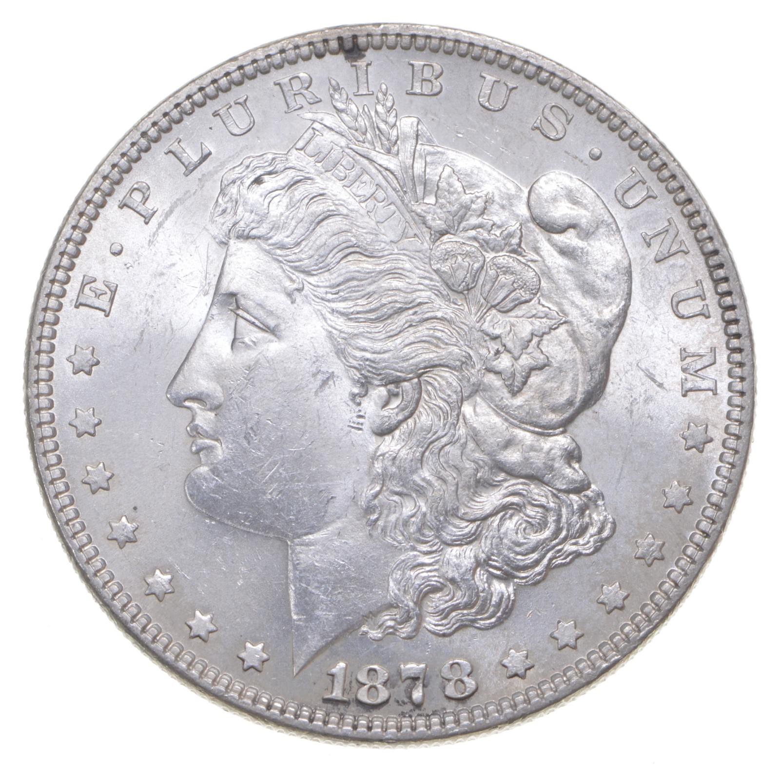 1878 Morgan Silver Dollar - 7TF REV OF 79 | Property Room
