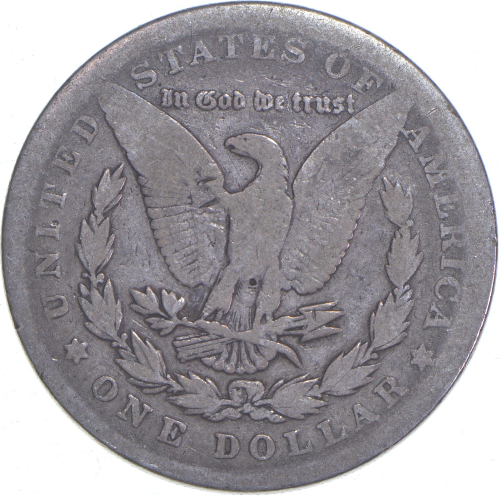 1878 Morgan Silver Dollar Reverse 1878 78 7TF - First Year | Property Room