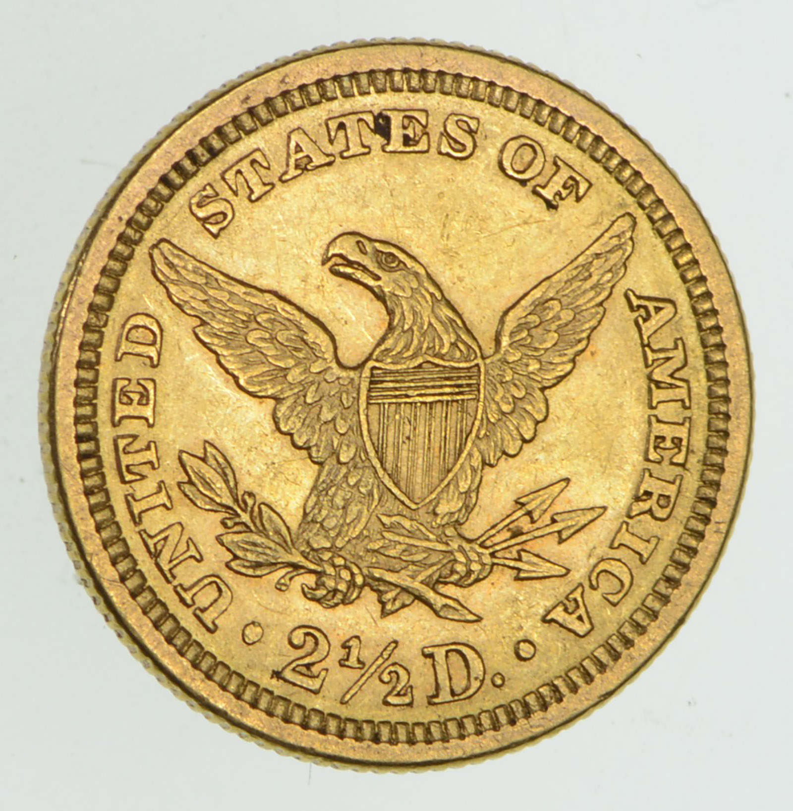 1879 $2.50 Liberty Head Gold Quarter Eagle - SHARP | Property Room