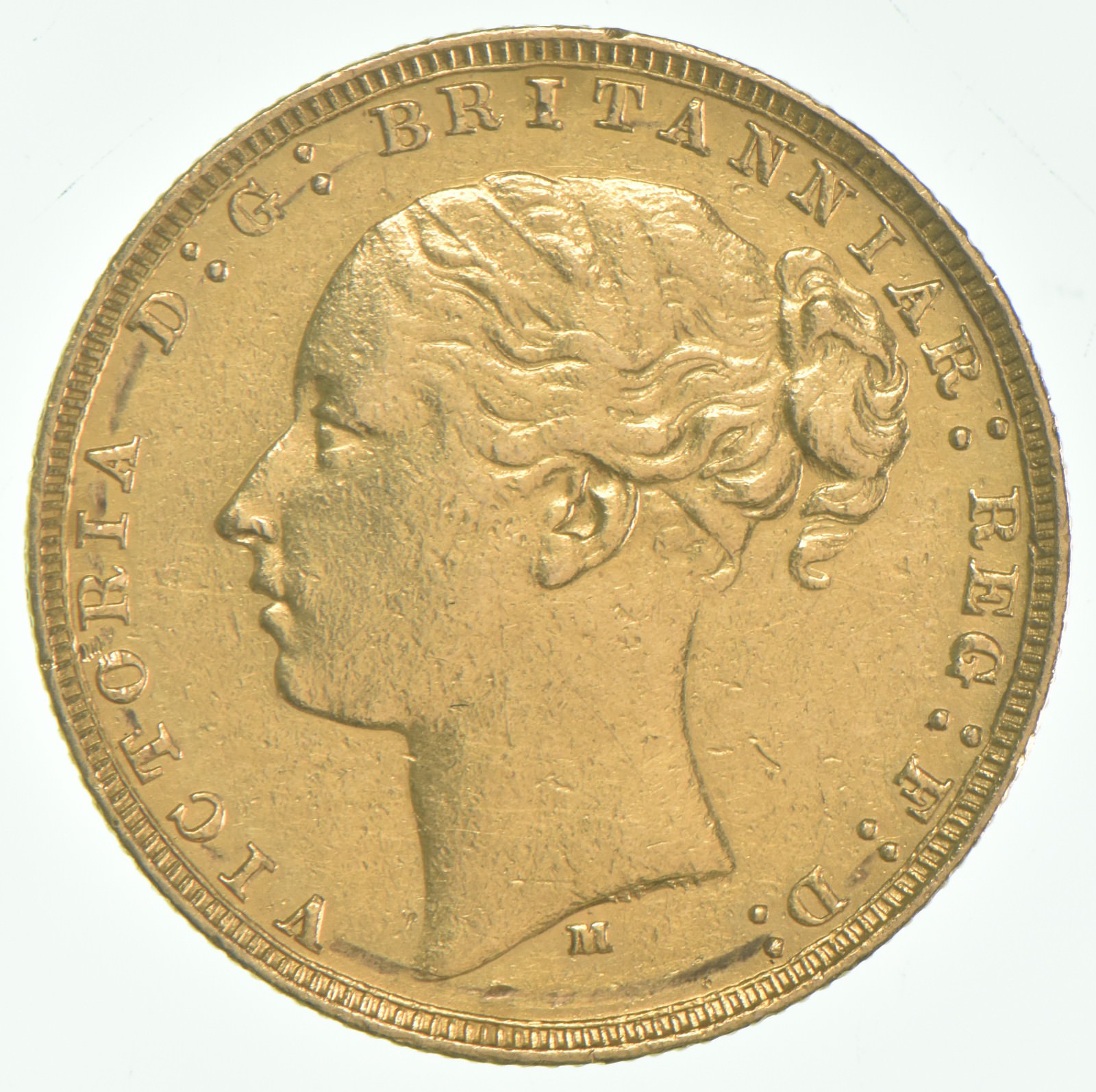 1879 Great Britain 1 Gold Sovereign Better Date | Property Room
