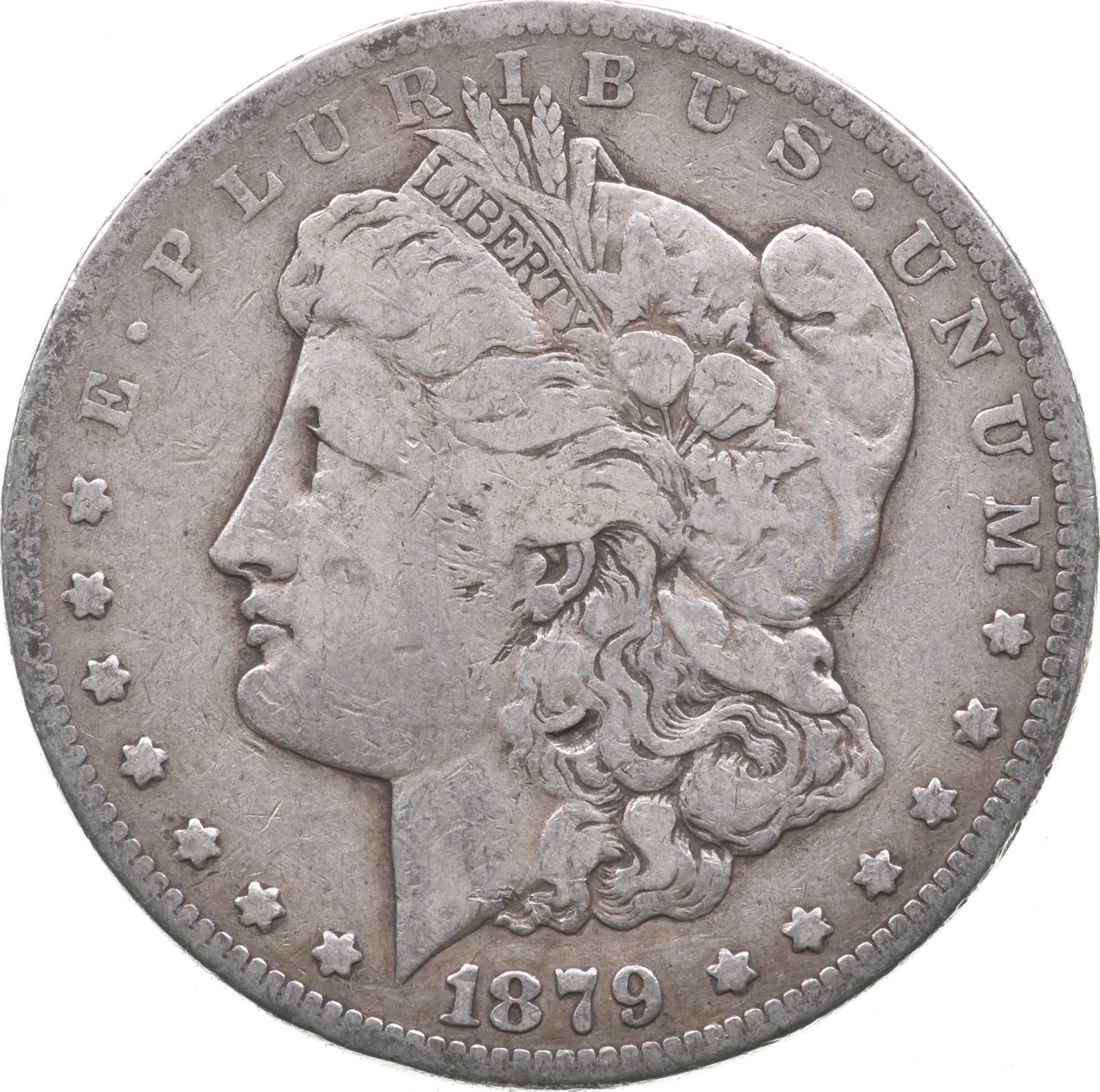 1879-S Morgan Silver Dollar Reverse Rev 1878 78 | Property Room