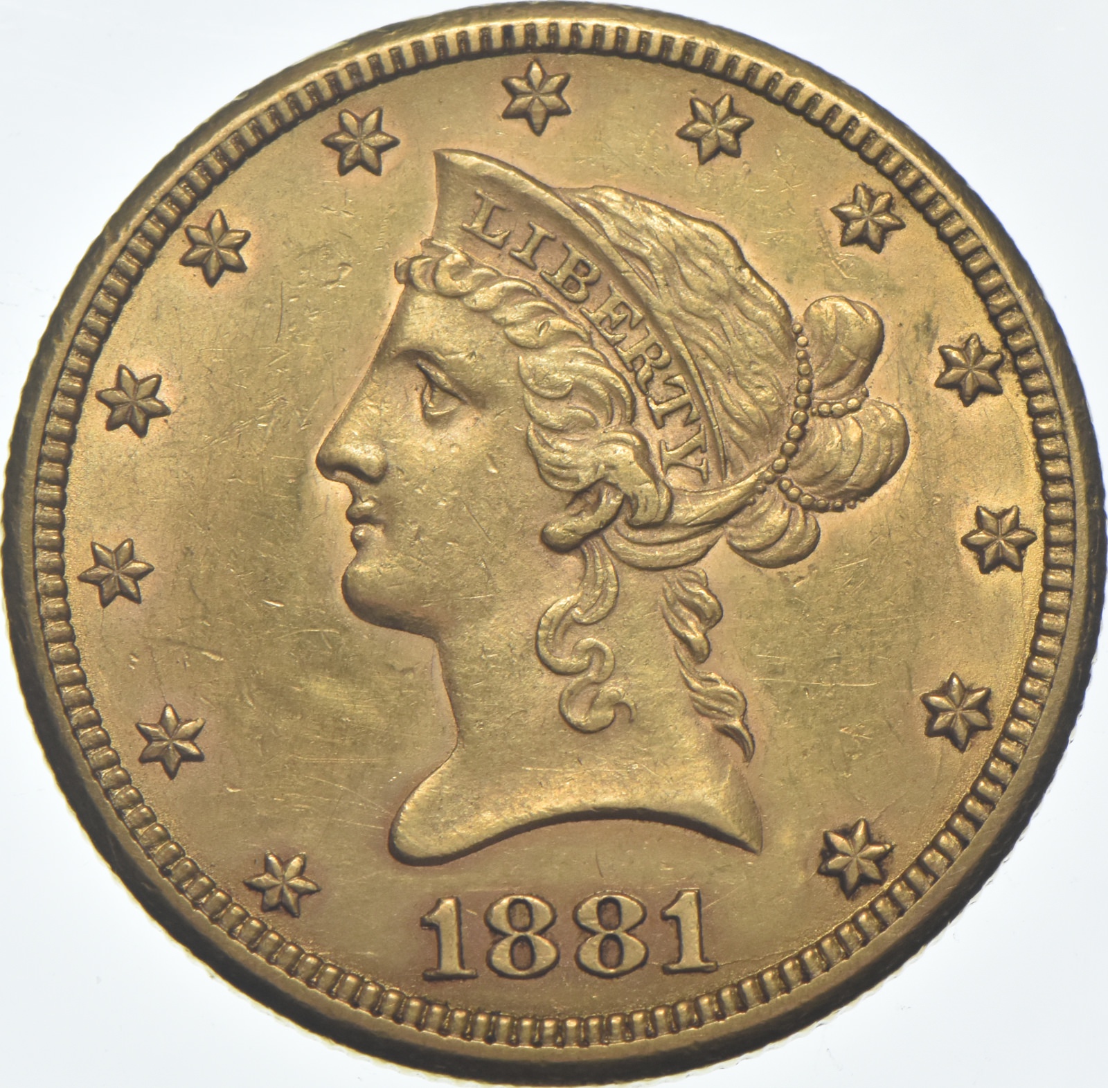 1881-CC $10 Liberty Head Gold Eagle | Property Room