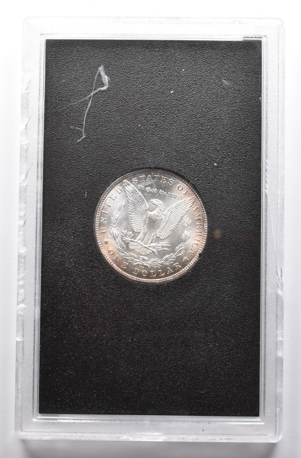 1882-CC Morgan Silver Dollar GSA Hoard AWESOME tone! | Property Room