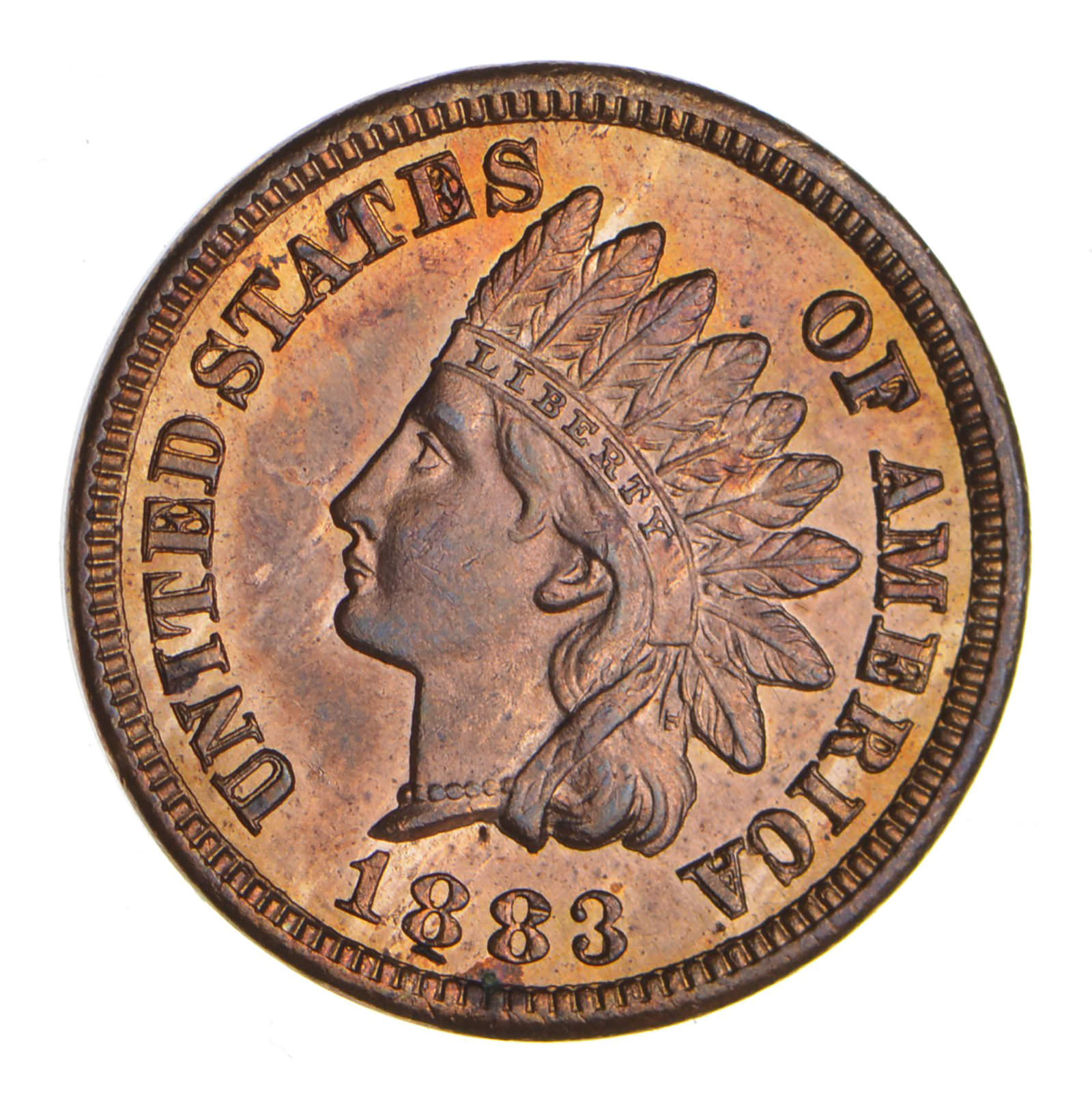 1883 Indian Head Cent - Choice | Property Room