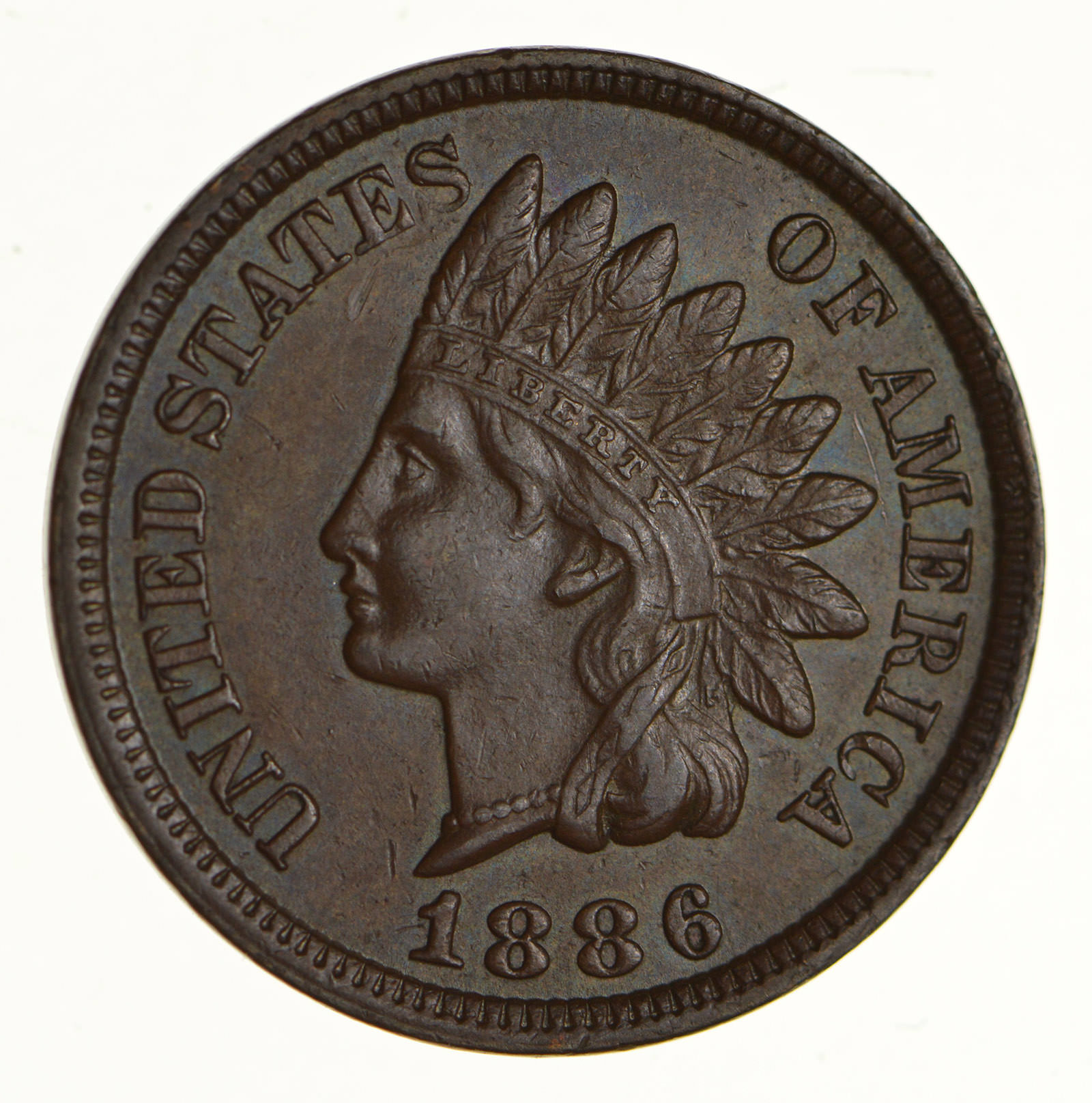 1886 Indian Head Cent - Type 2 - Choice | Property Room