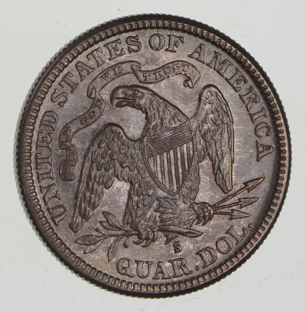 1888-S Seated Liberty Quarter | Property Room