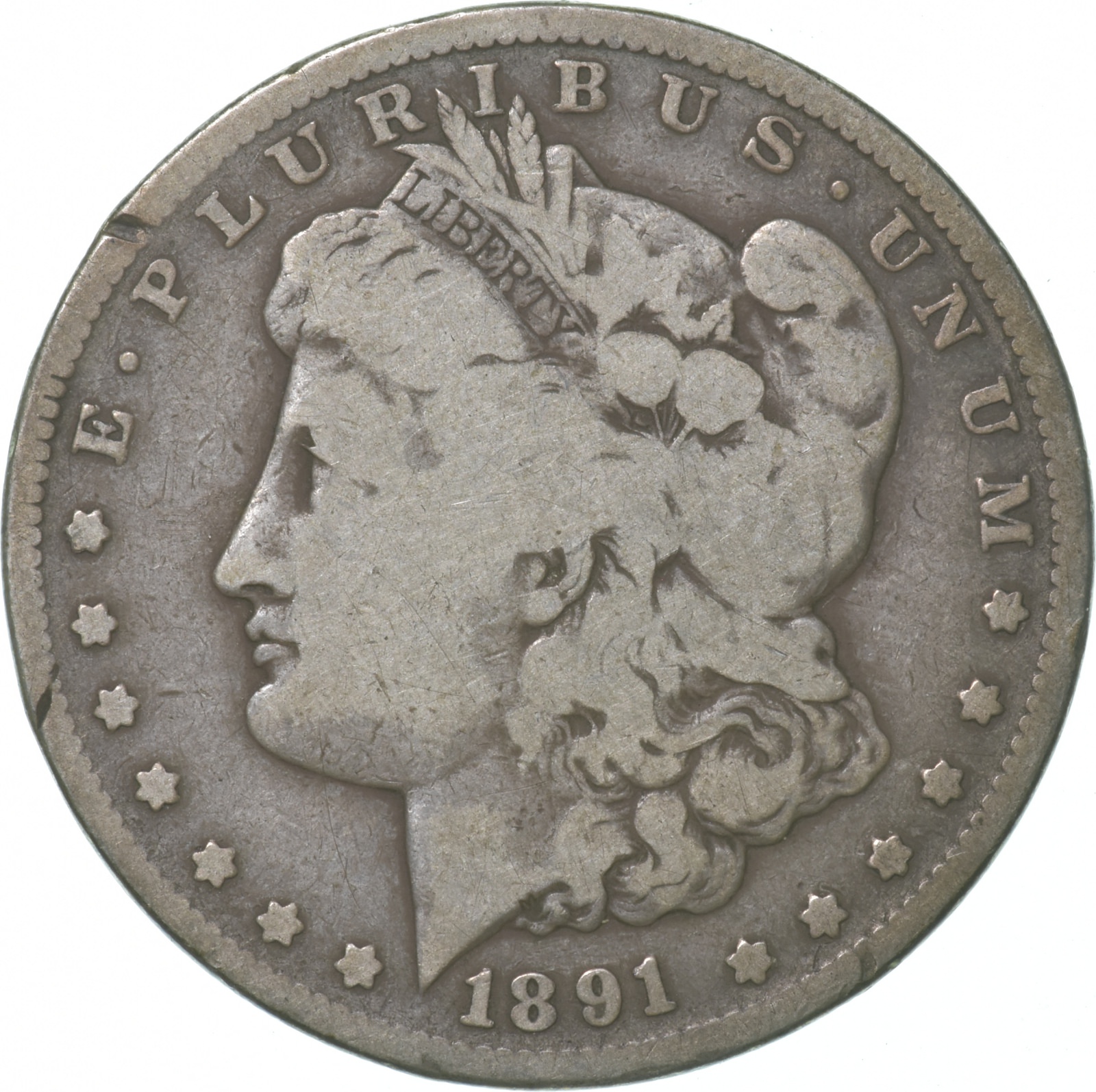 1891-CC Morgan Silver Dollar Charles Coin Collection | Property Room