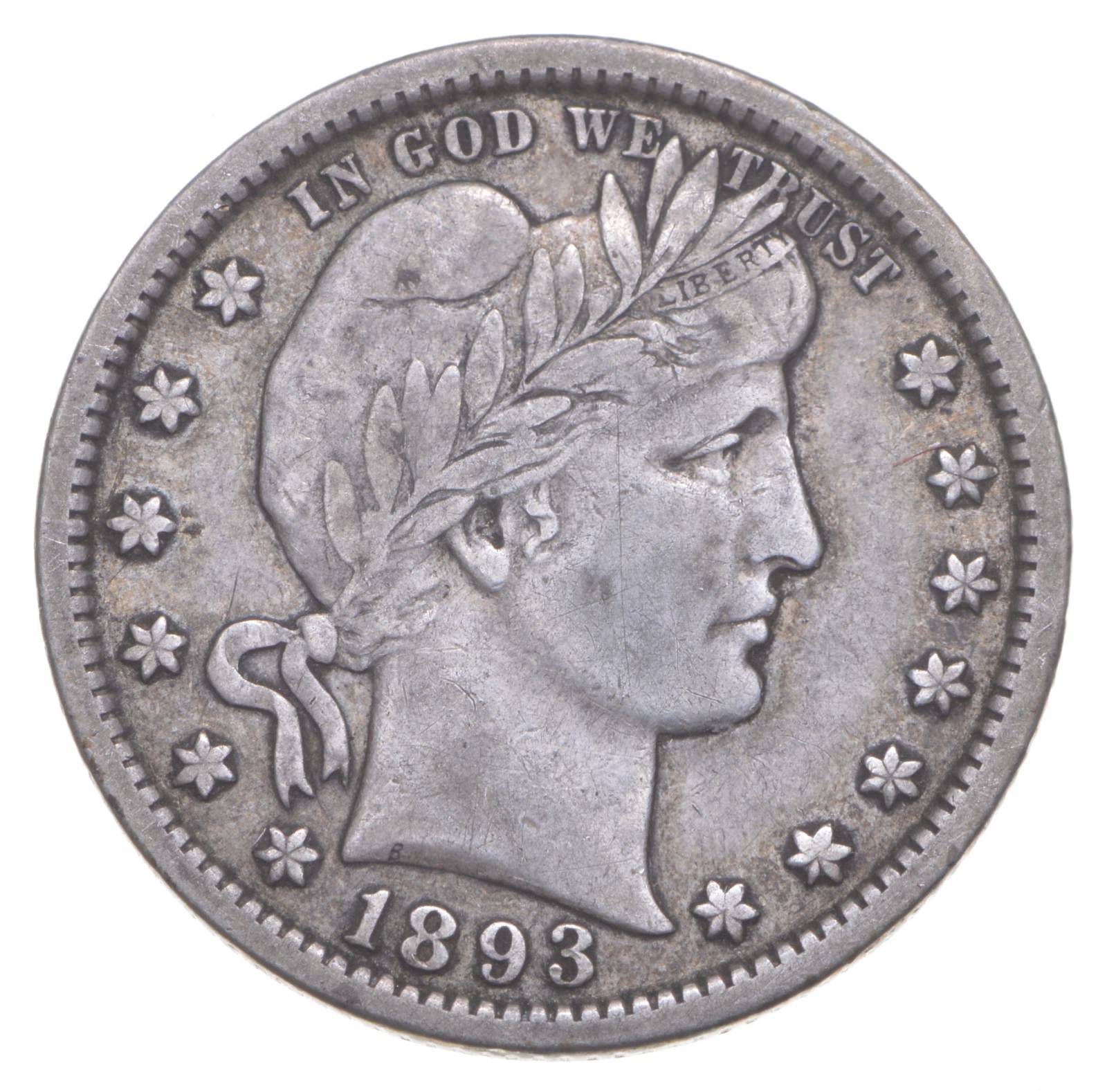 1893 Barber Quarter - Charles Coin Collection | Property Room