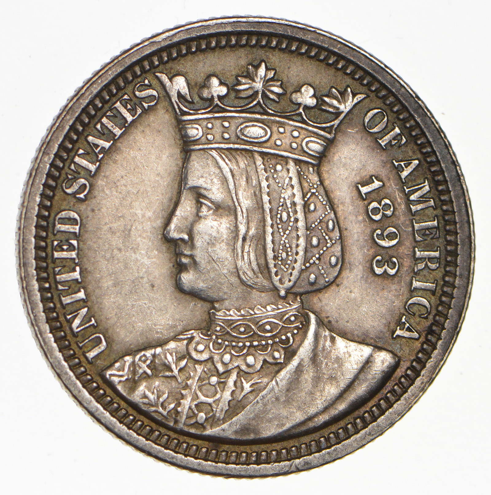 1893 Isabella Commemorative Quarter - Rare | Property Room