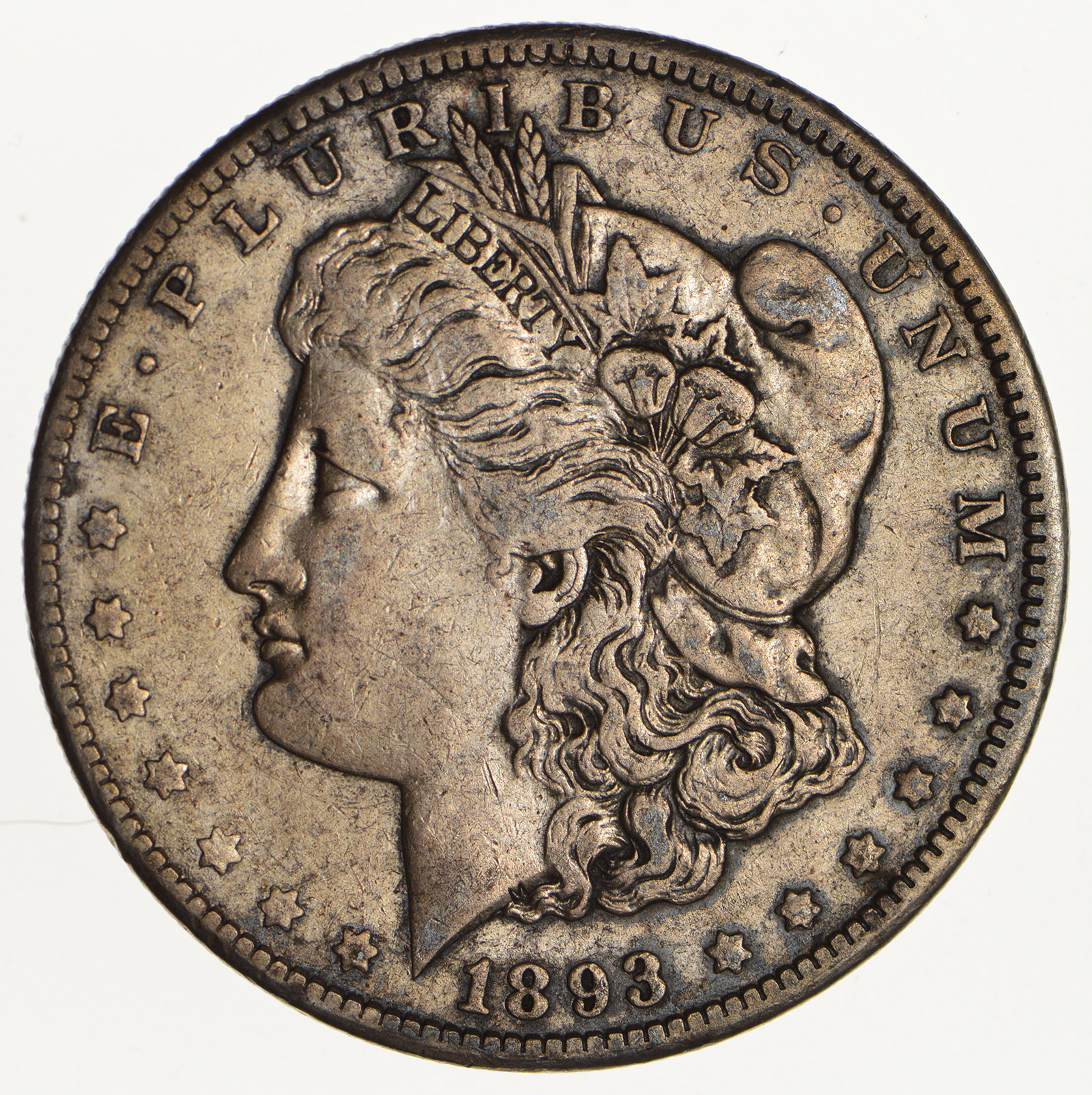 1893-CC Morgan Silver Dollar - Circulated | Property Room