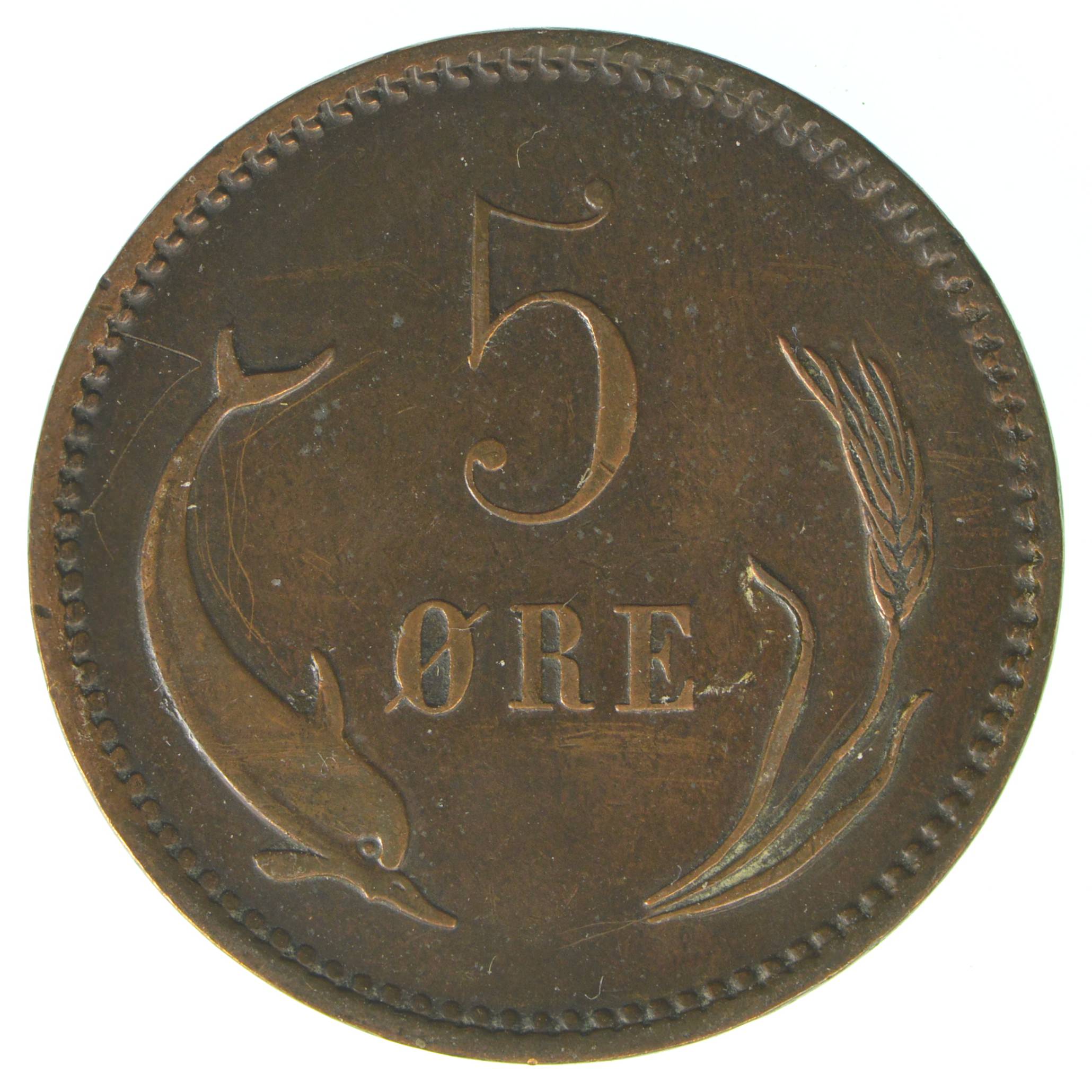 1894 Denmark 5 Ore | Property Room