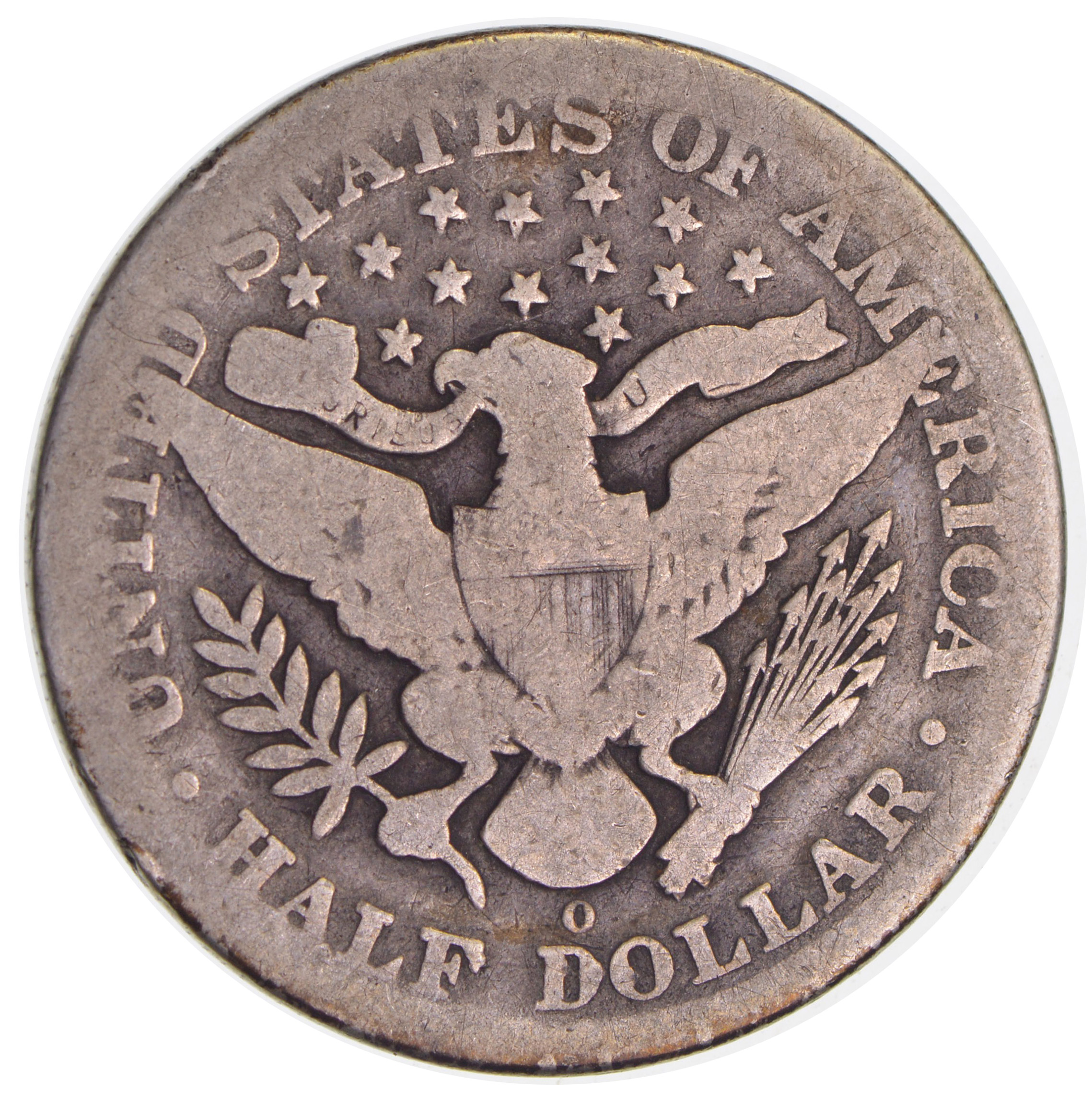 1895-O Barber Silver Half Dollar | Property Room
