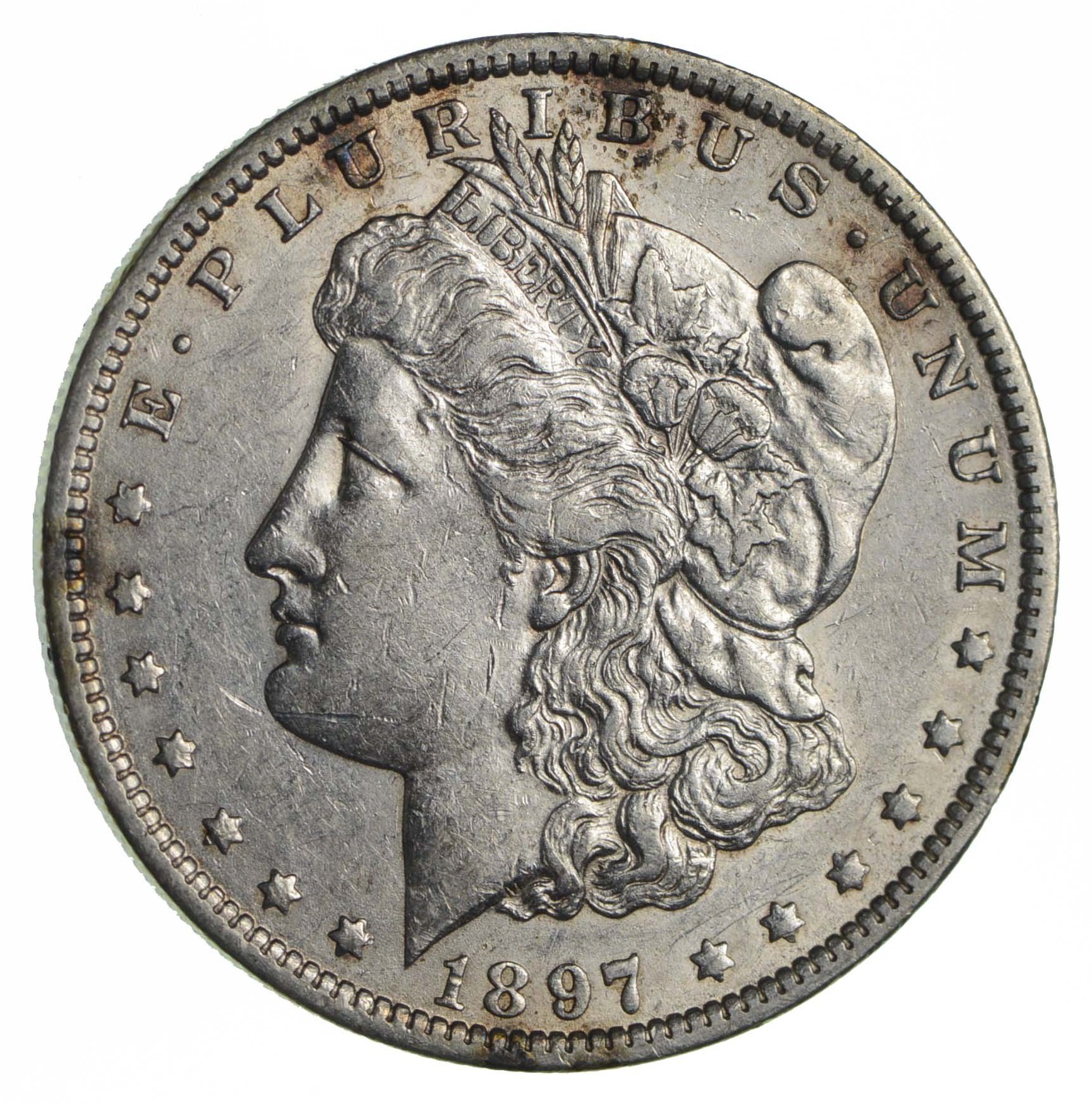1897-O Morgan Silver Dollar - Near Uncirculated | Property Room