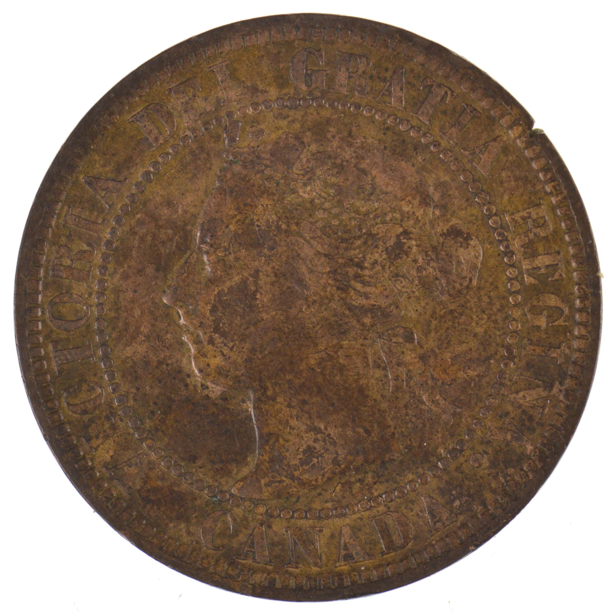 1898 Canada One Cent Queen Victoria | Property Room