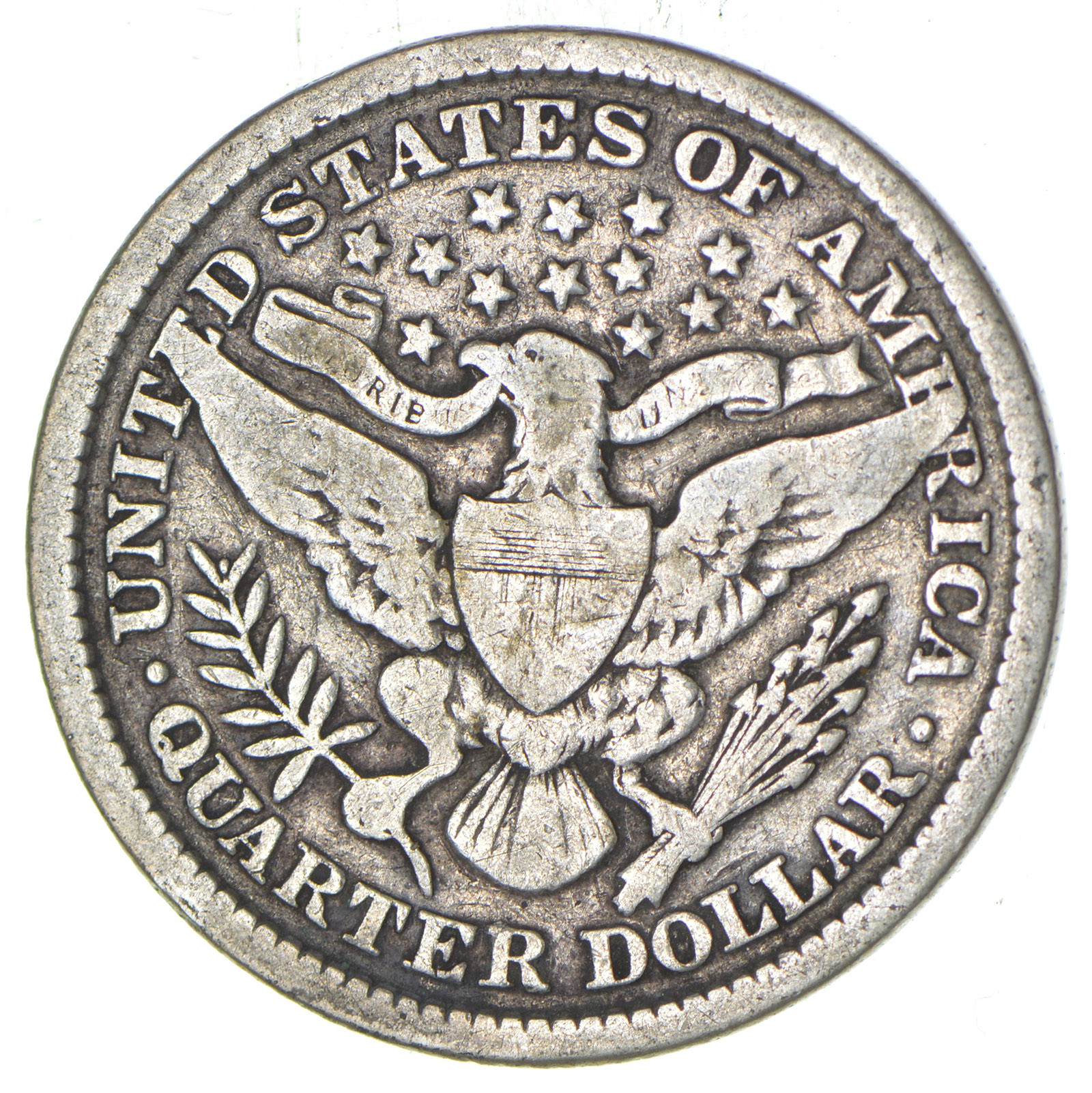 1900 Liberty Barber 90% Silver US Quarter | Property Room