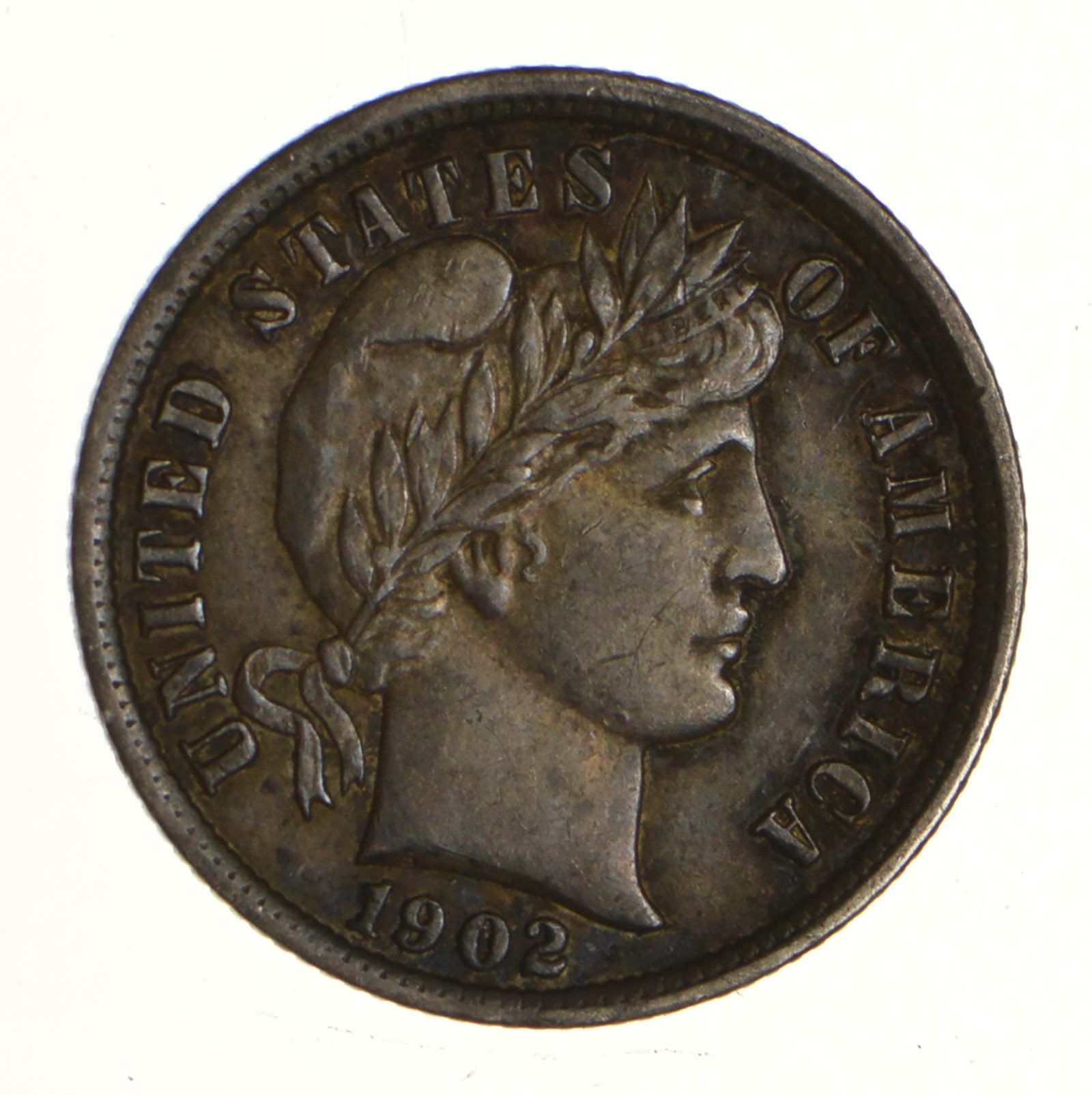 1902 Barber Silver Dime - Near Uncirculated | Property Room