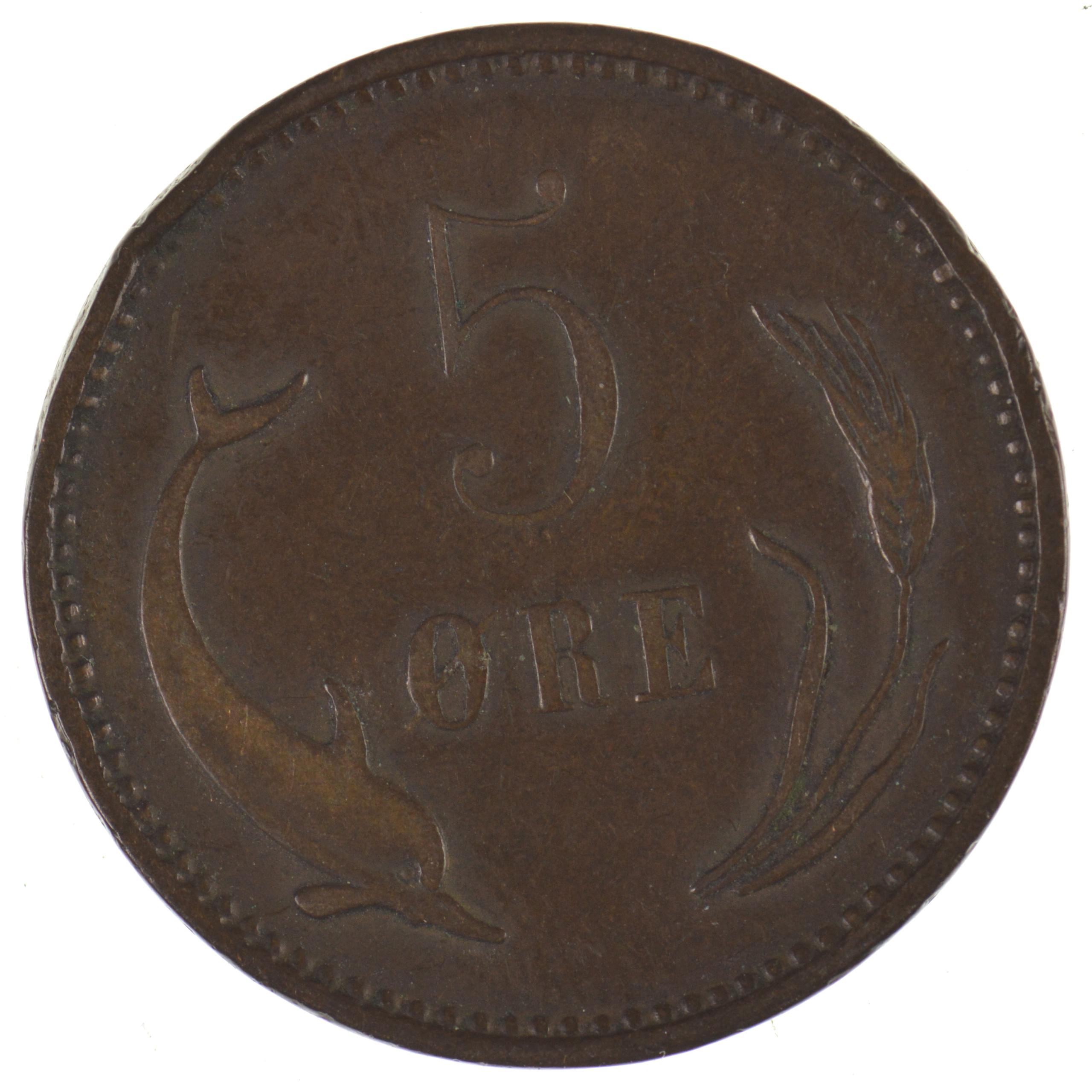 1904 Denmark 5 Ore | Property Room