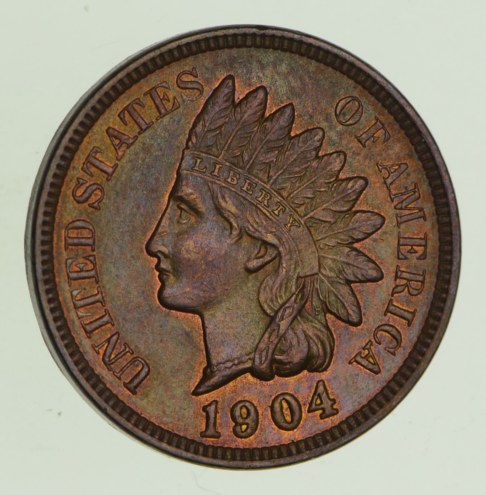 1904 Indian Head Cent Uncirculated Property Room