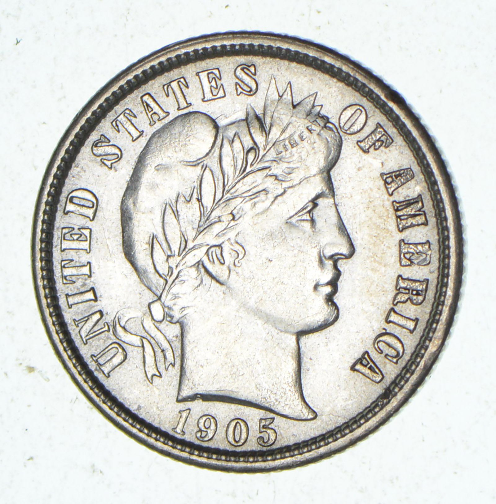 1905-O Barber Dime - Circulated | Property Room