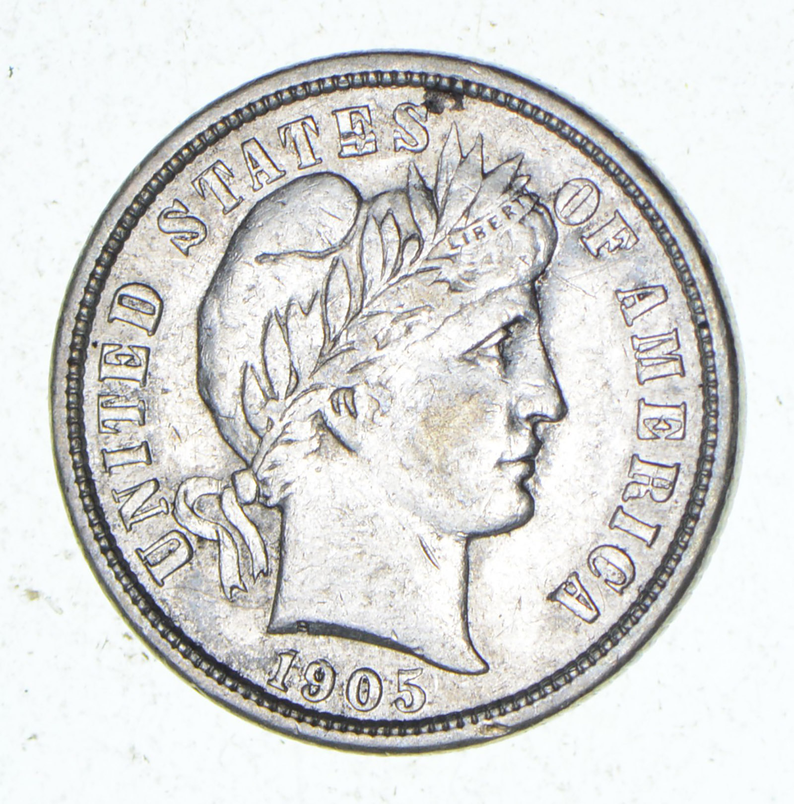 1905-S Barber Dime - Circulated | Property Room