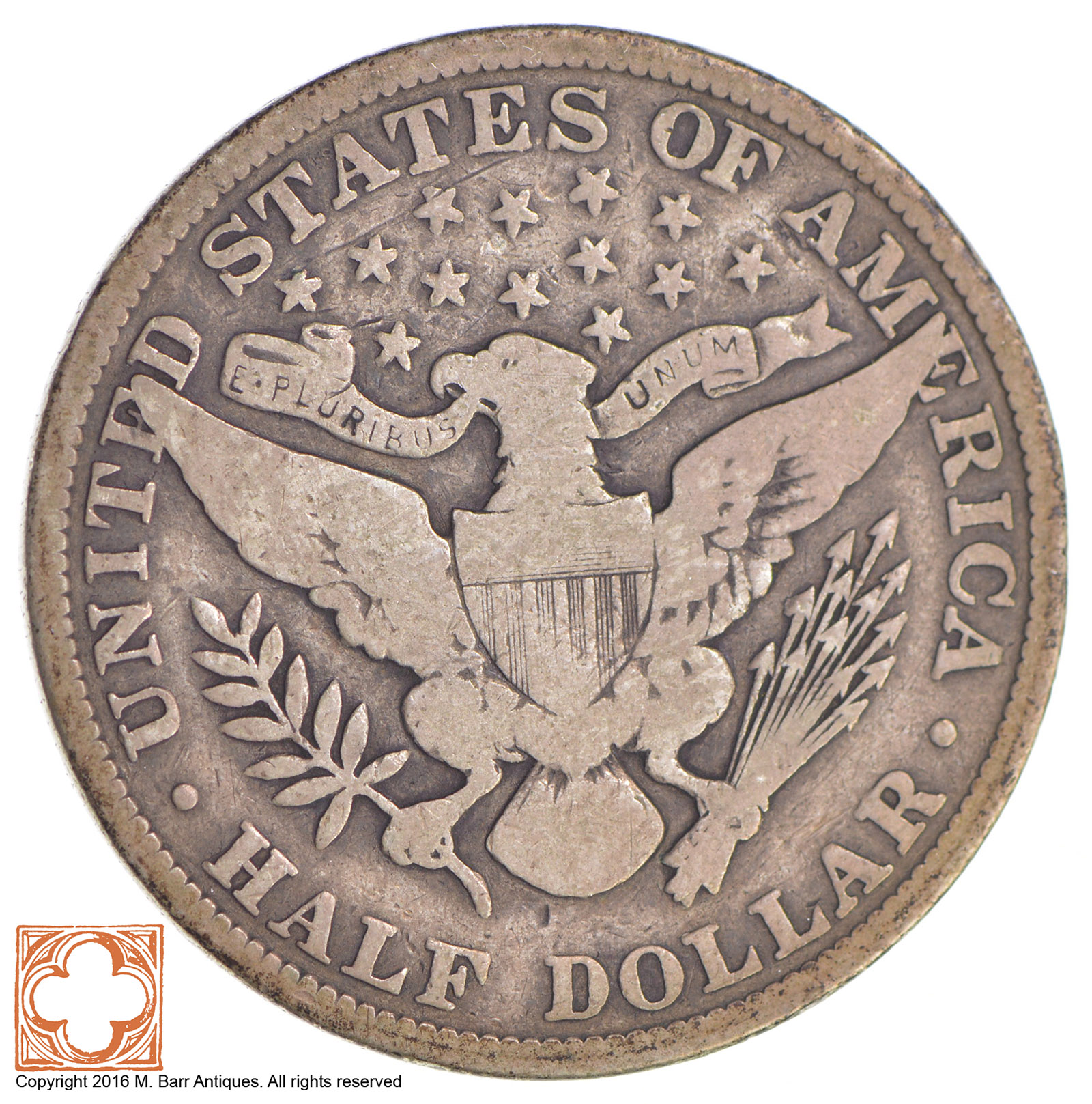 1906 Barber Silver Half Dollar | Property Room