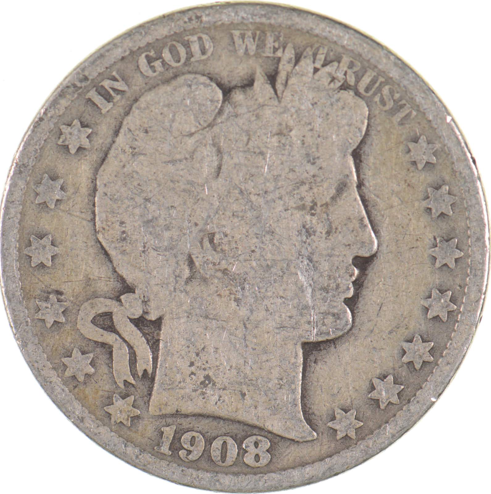 1908-O Barber Half DOllar Estate Coin Collection | Property Room