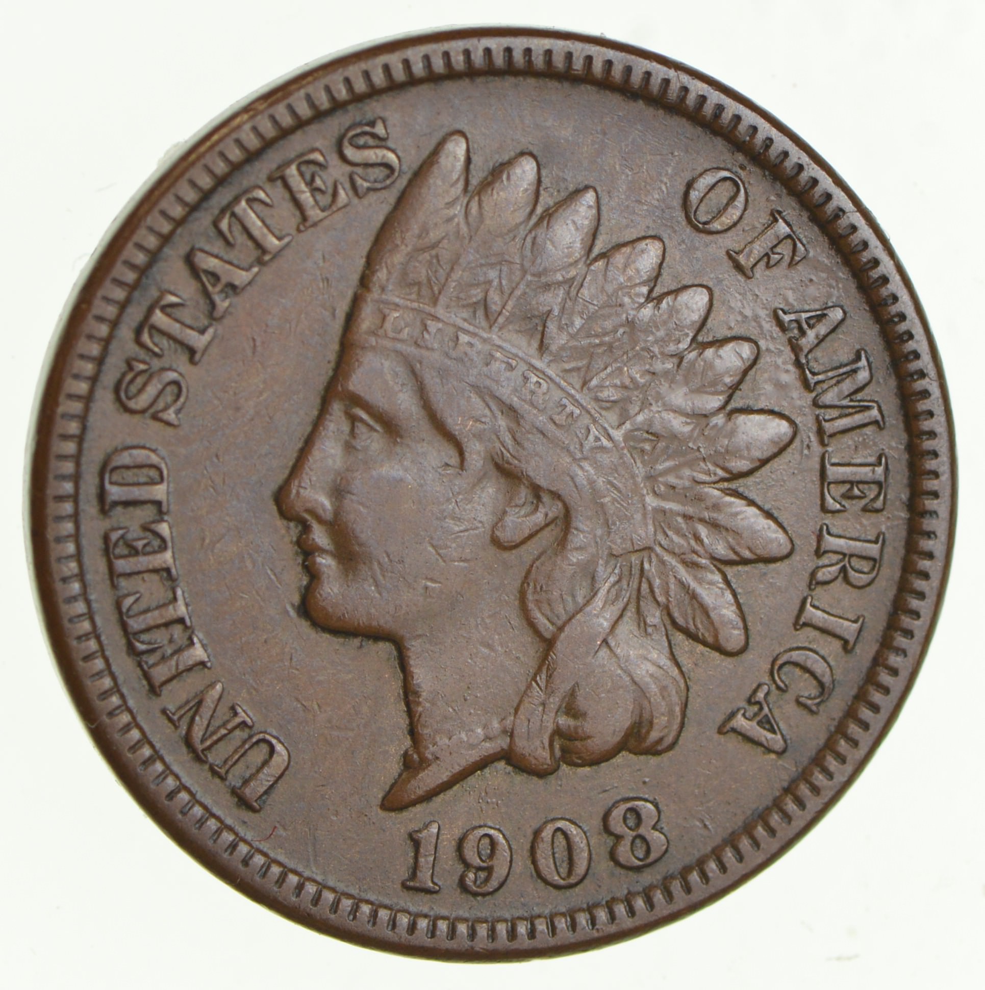 1908-S Indian Head Cent - Key Date - Rare | Property Room