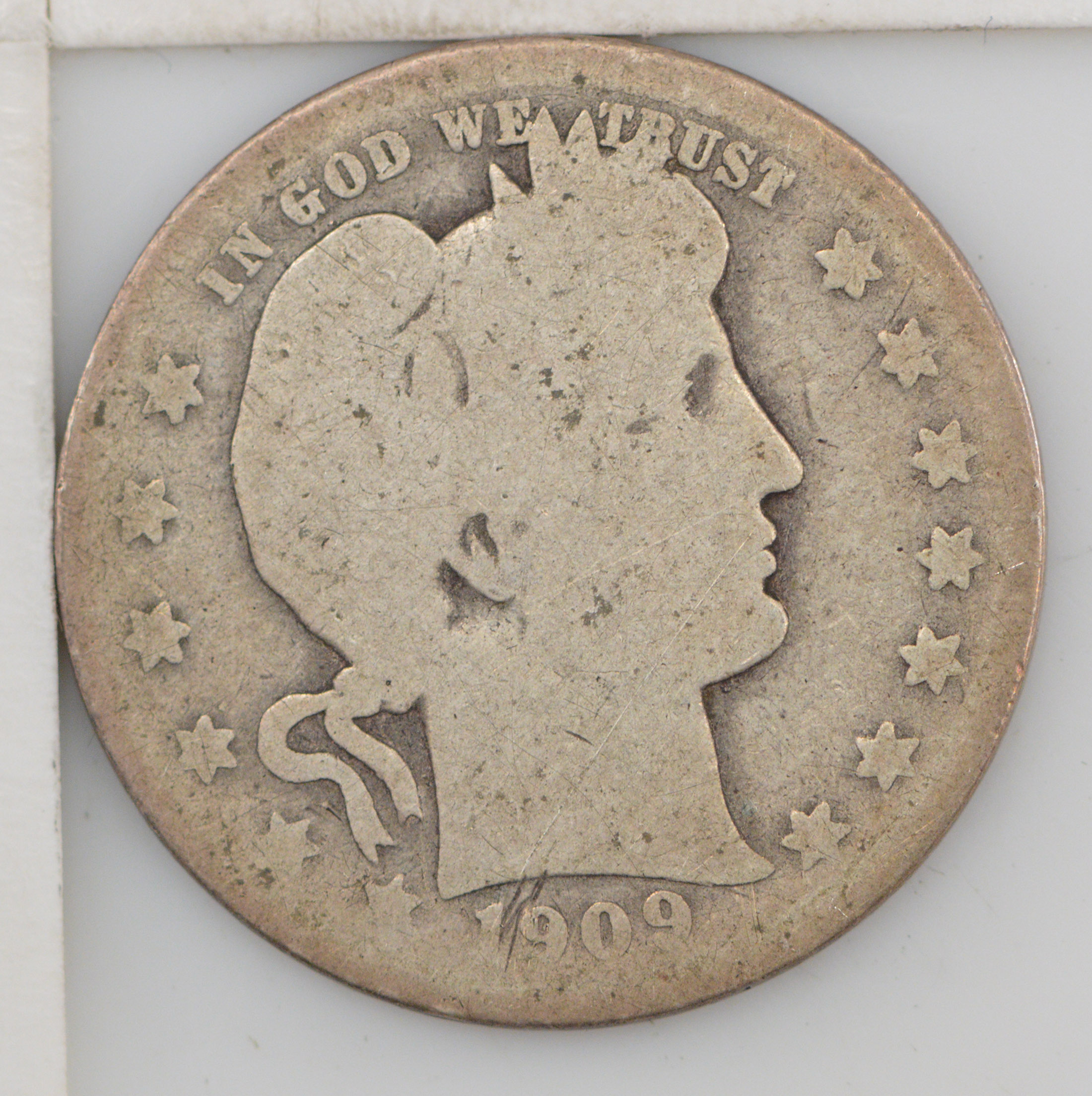 1909 Barber/Liberty Head Quarter Dollar | Property Room