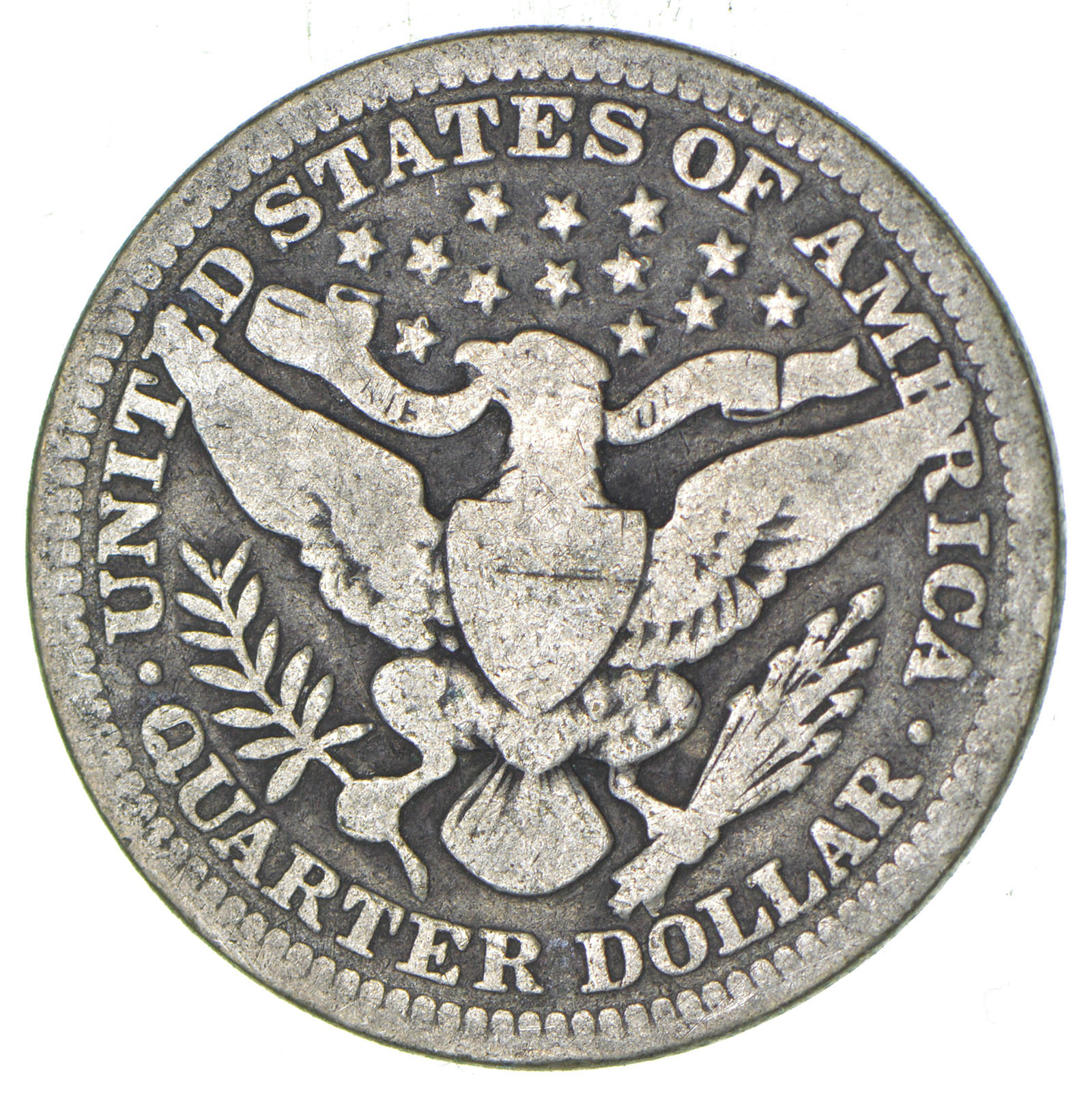 1909 Liberty Barber 90% Silver US Quarter | Property Room
