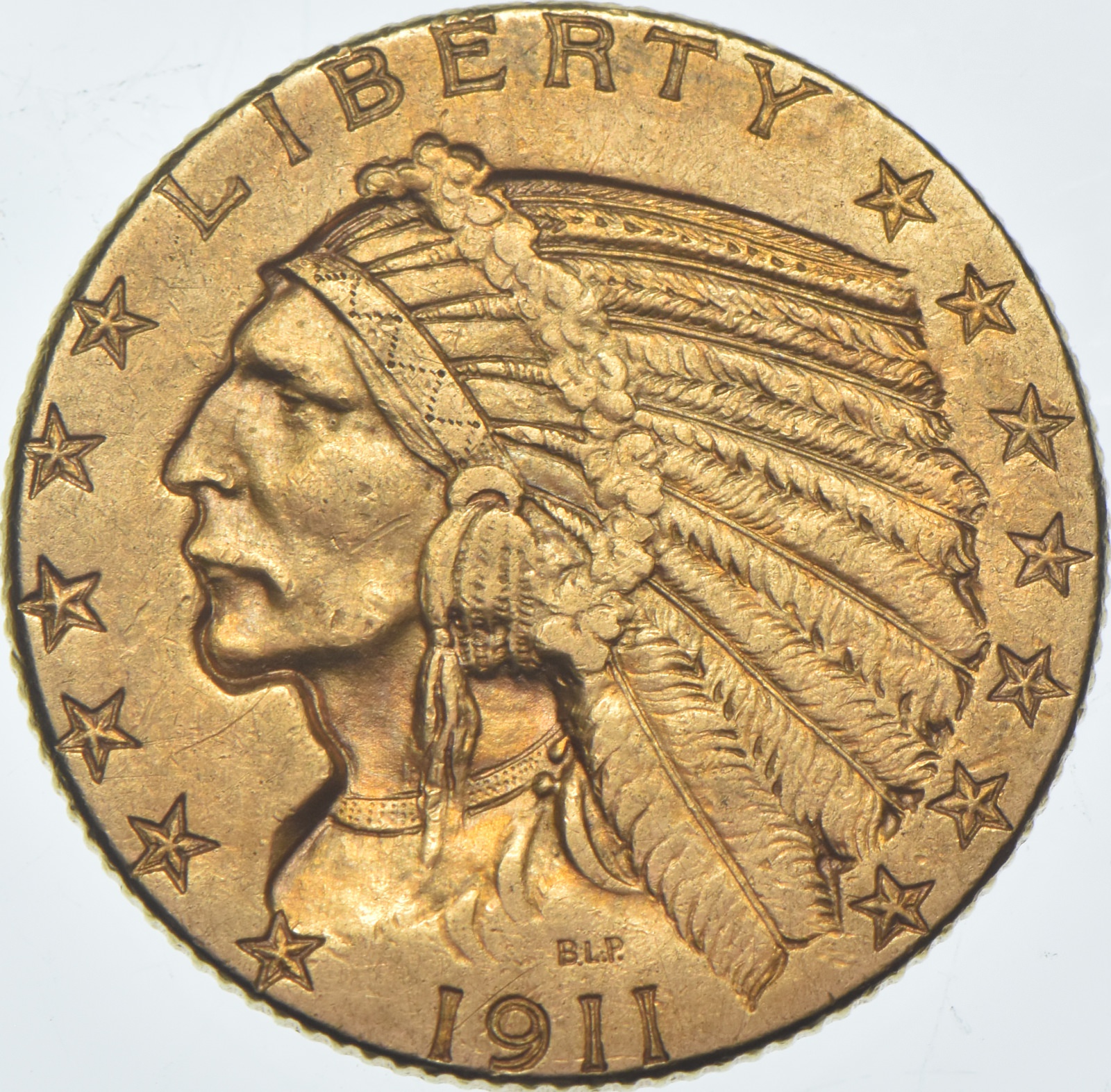 1911-D $5 Indian Head Gold Half Eagle | Property Room
